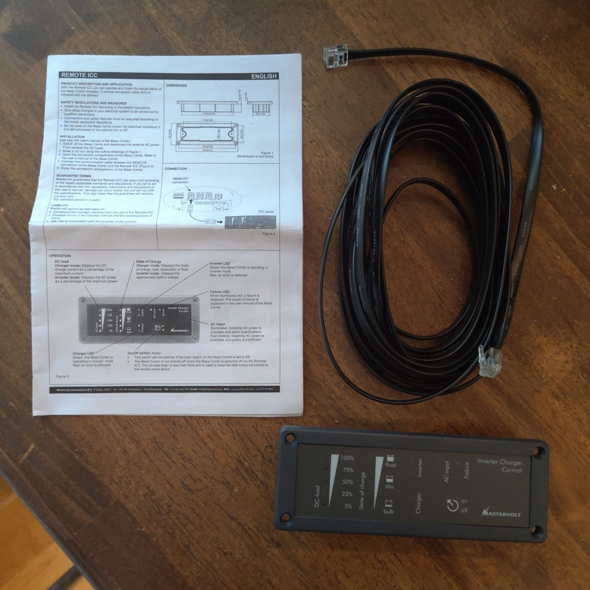 Mastervolt Inverter Charger Control - Remote IC.. | Köp på Tradera ...