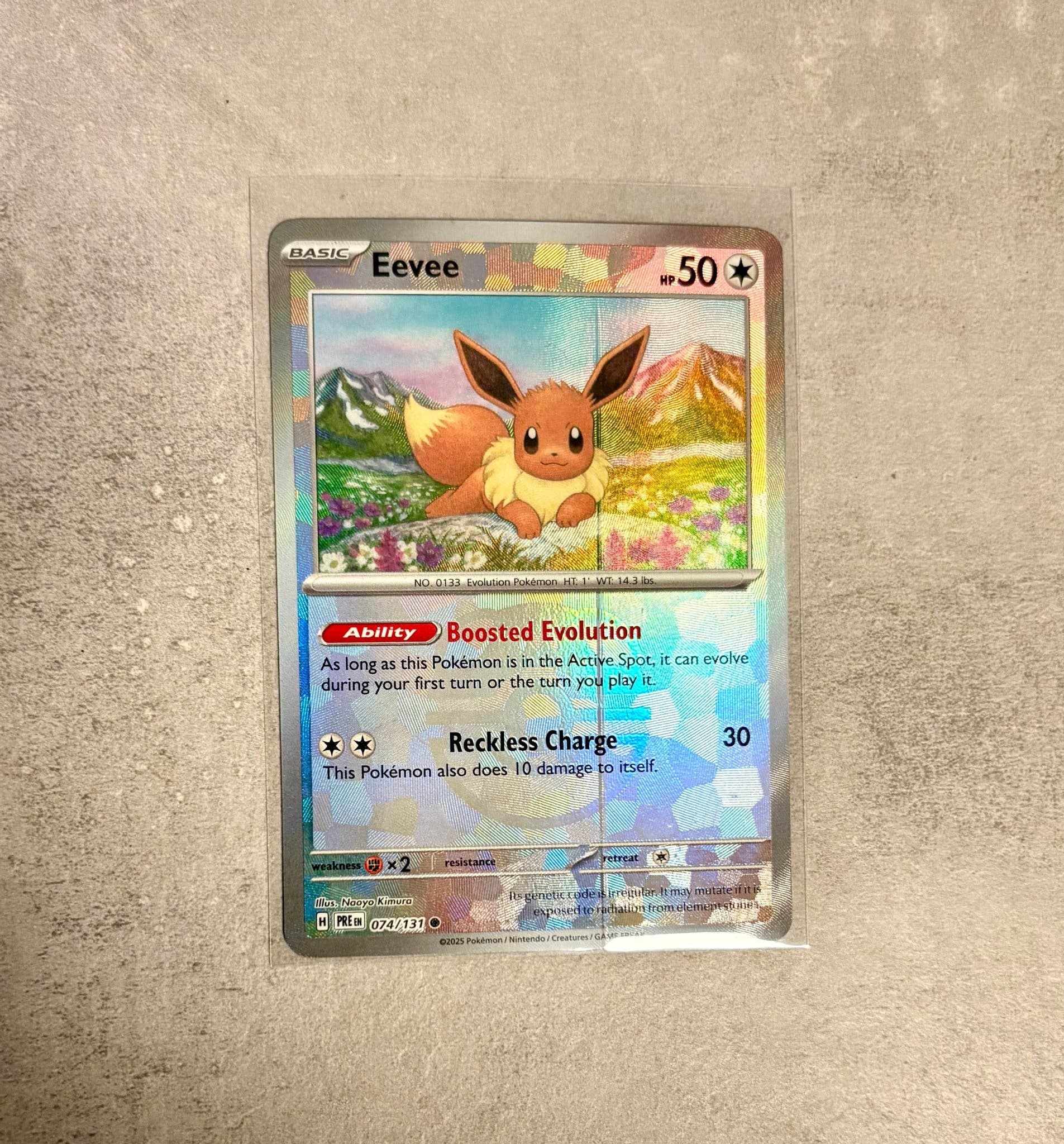 Eevee - Pinched Layer Error - 074/131 Masterbal.. | Köp på Tradera ...