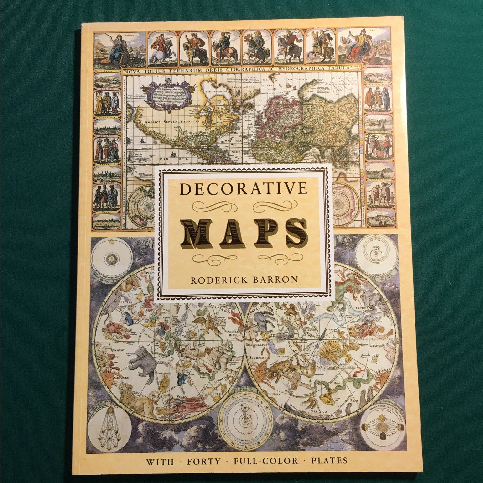 Wall maps decorative maps