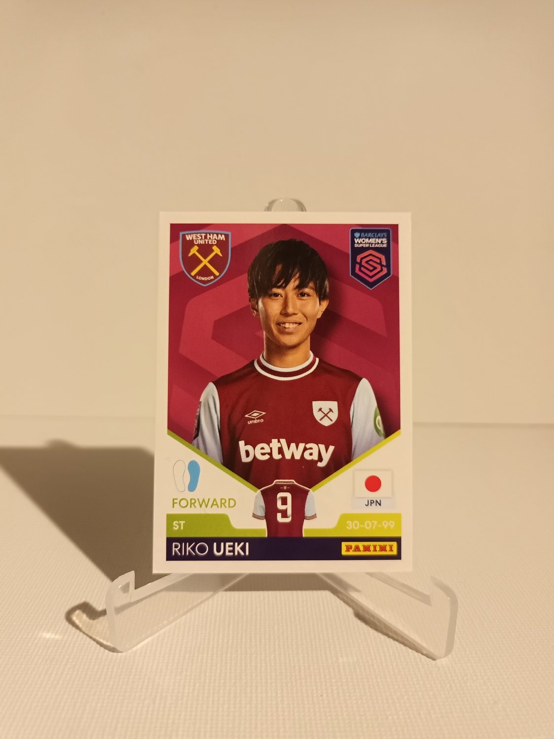 Women's Super League WSL 2025 Stickers #382 Rik.. | Köp på Tradera ...