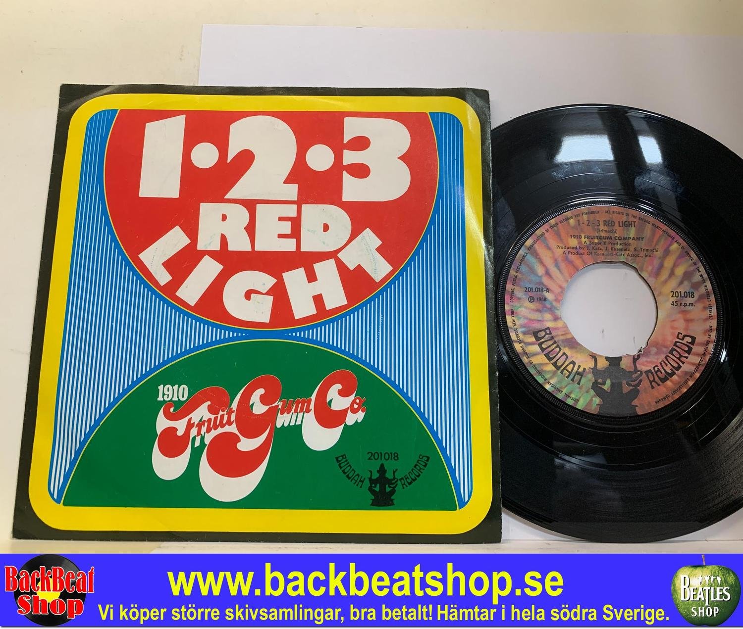 1910 FRUITGUM CO. - 1 2 3 RED LIG.. | Köp från backbeat på Tradera ...
