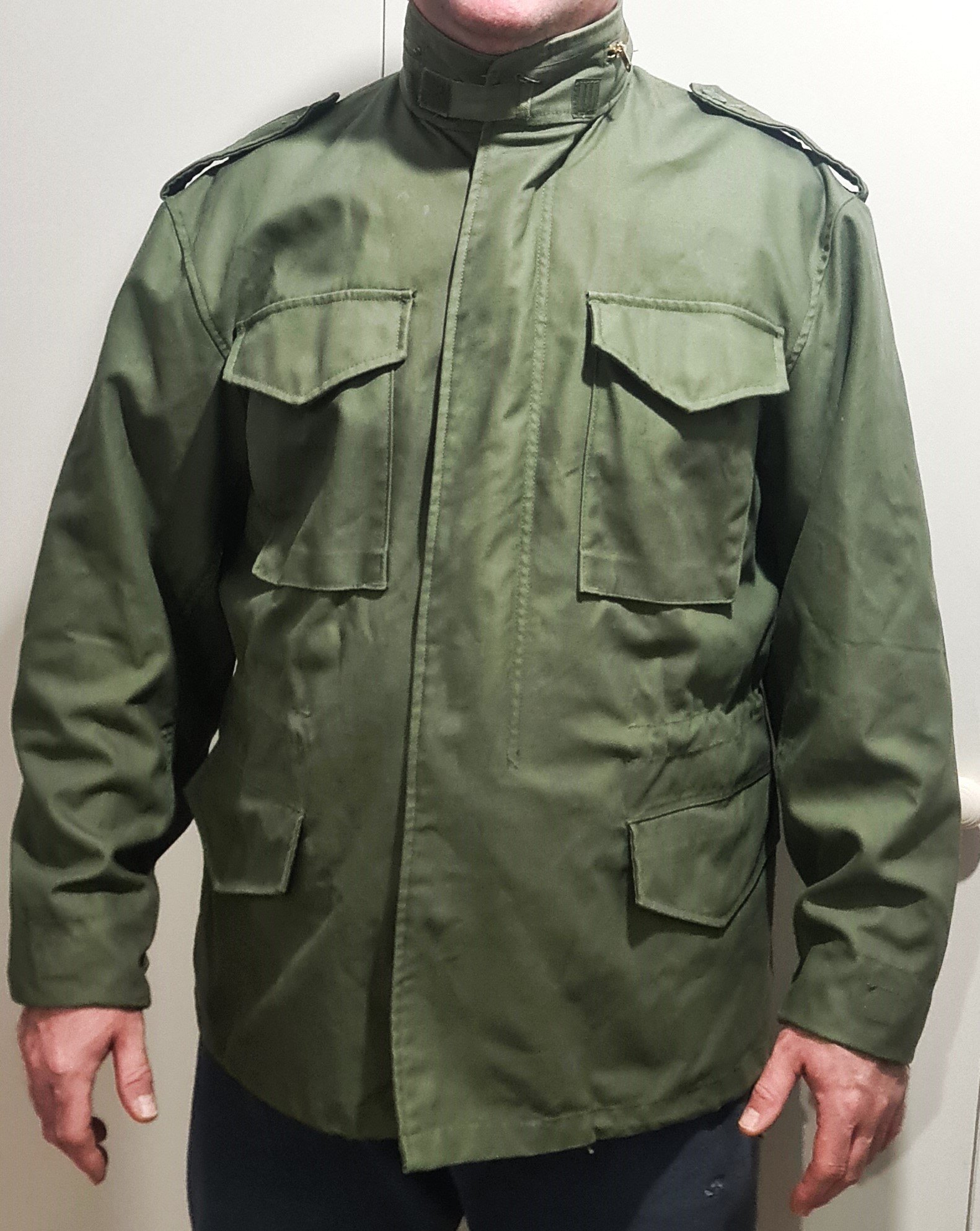 Classic M65 US militär-field jacket - Olivgrön .. | Köp på Tradera (687264399)
