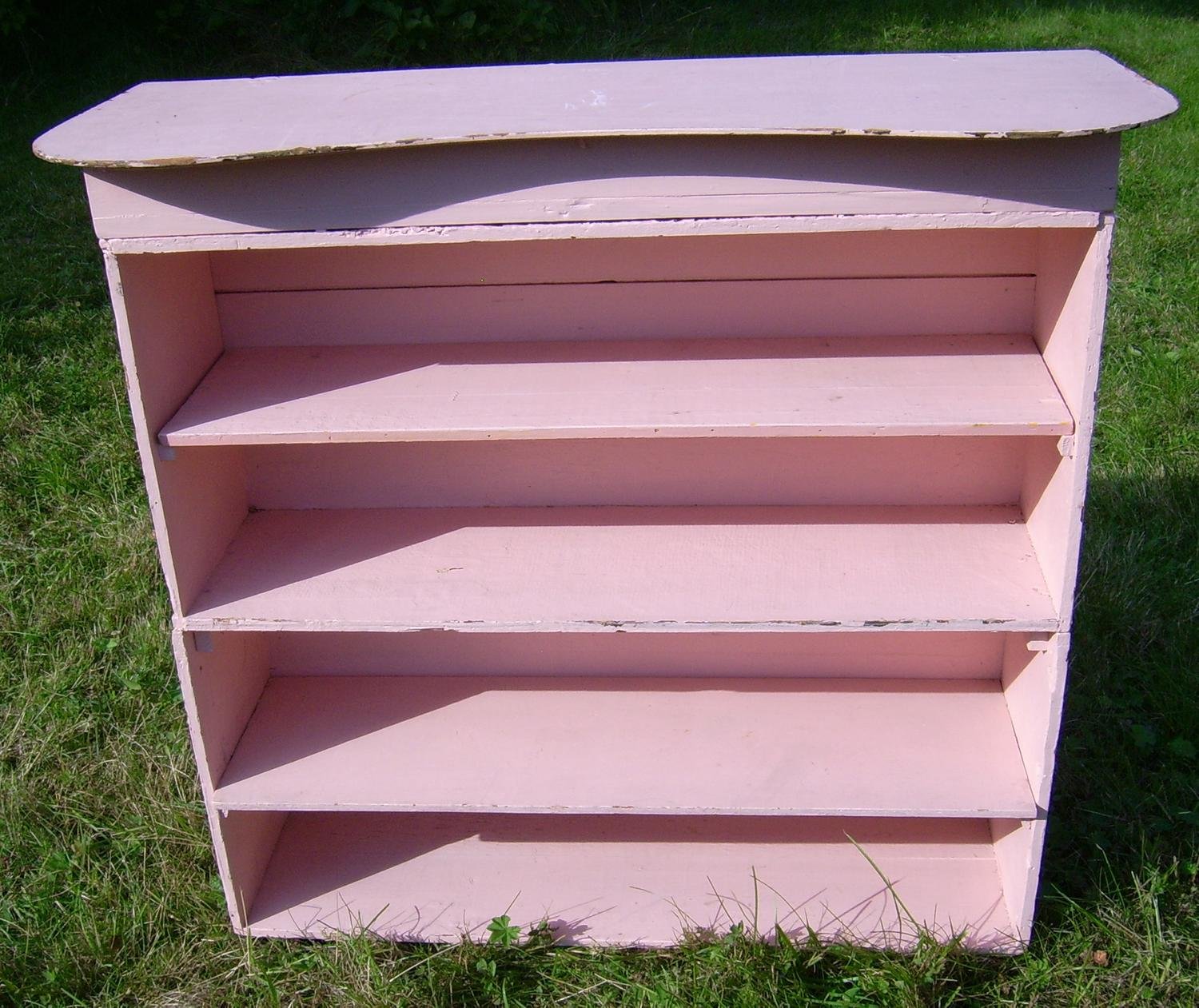 Sminkbord rosa hylla byrå gjord av sockerlådor .. | Köp på Tradera ...