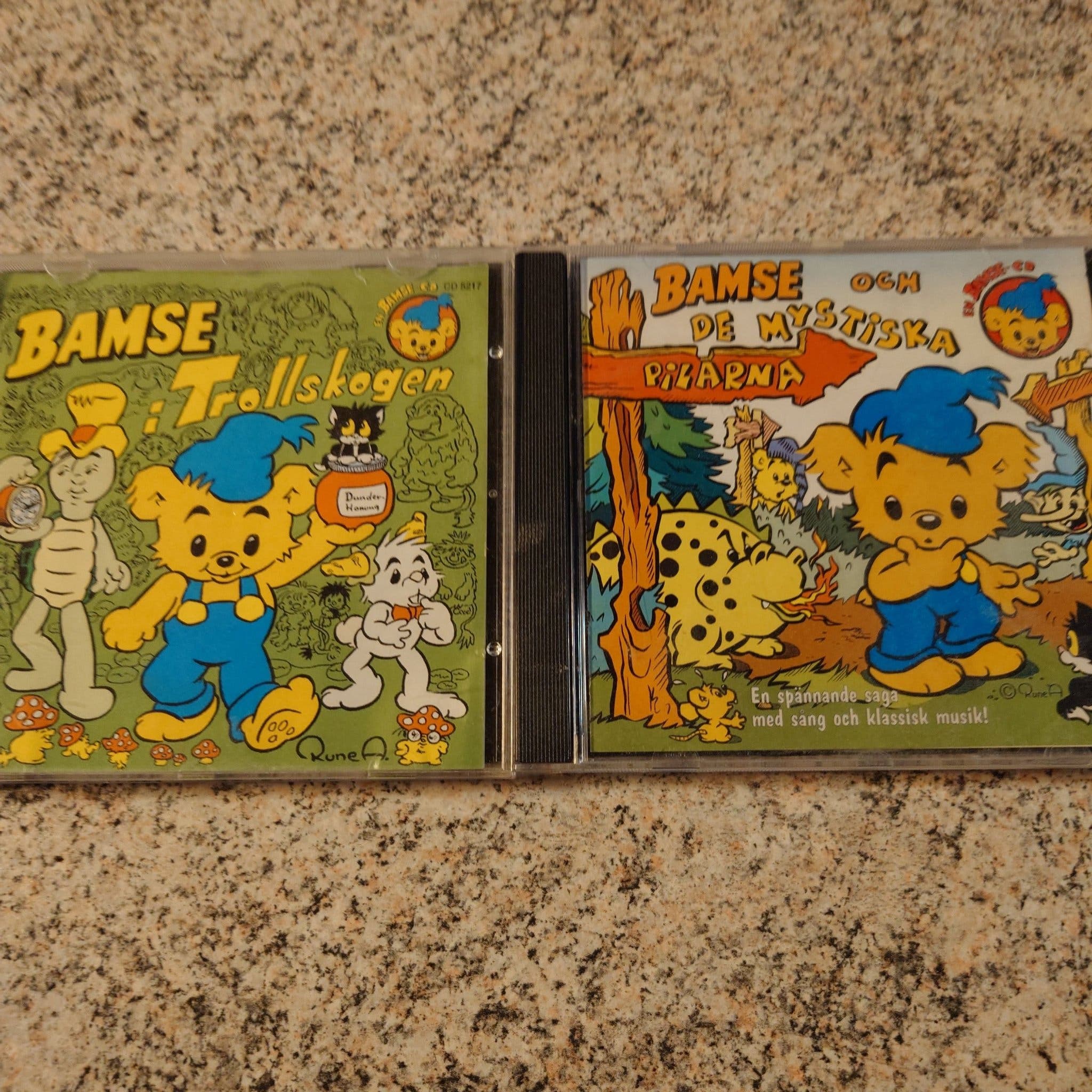 Bamse i Trollskogen & Bamse och de mystiska pil.. | Köp på Tradera ...