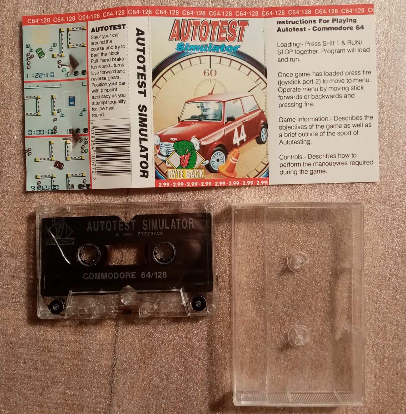 Autotest Simulator (Byte Back) - Commodore 64 /.. | Köp på Tradera ...