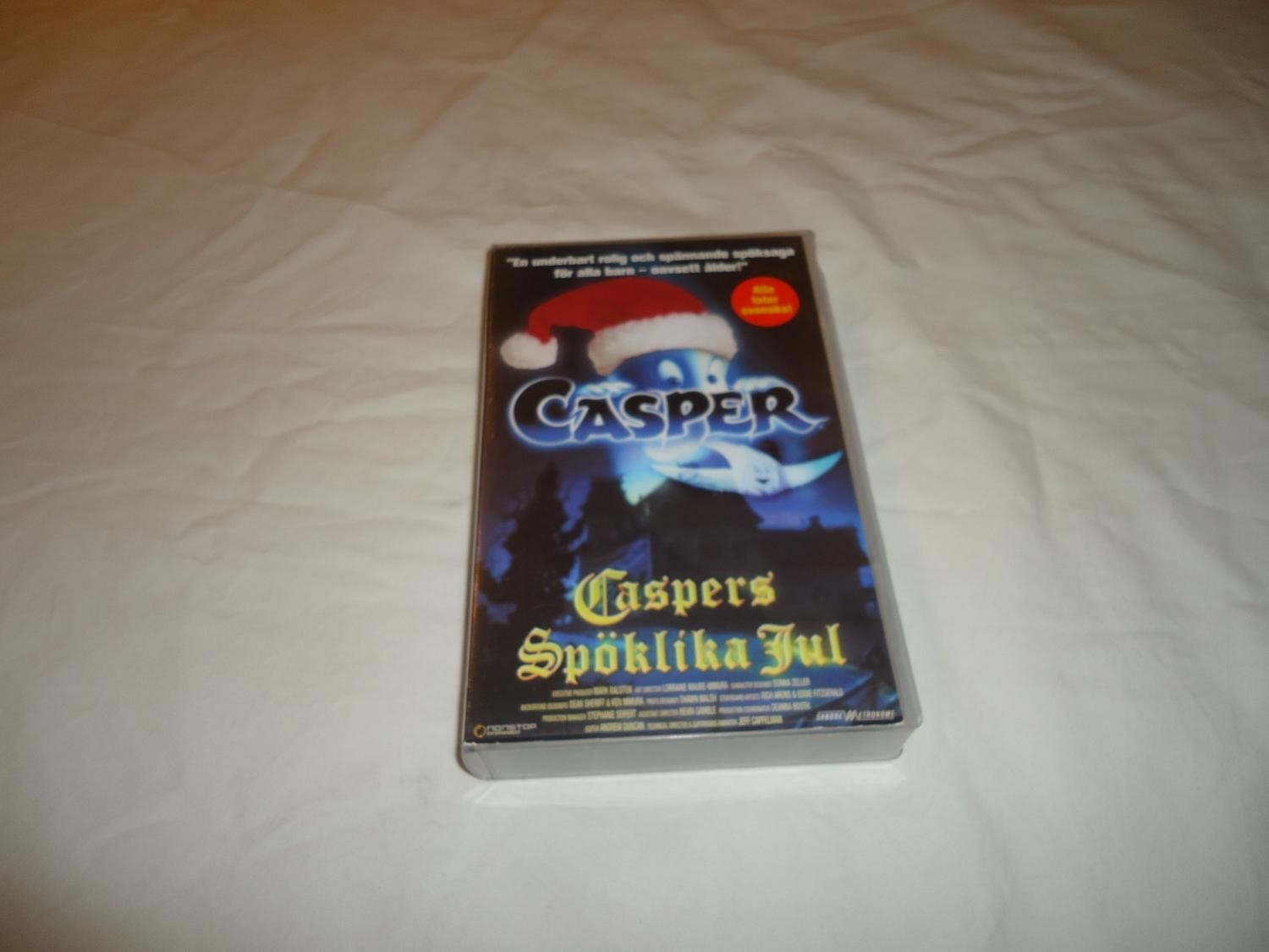 Casper Caspers Spöklika Jul VHS PAL Svenskt tal.. | Köp på Tradera (678156619)