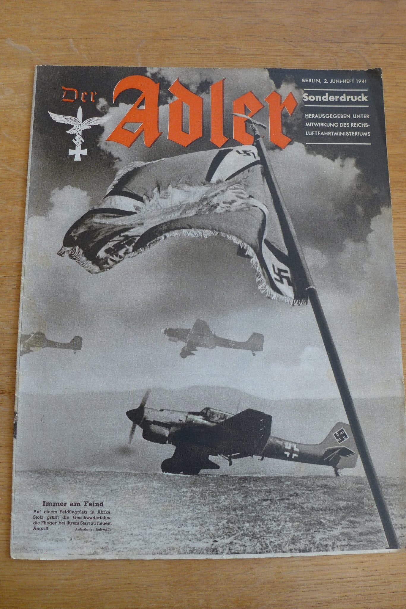 Nazi - Der Adler 2. juniheft 1941 - tysk propag.. | Köp på Tradera ...