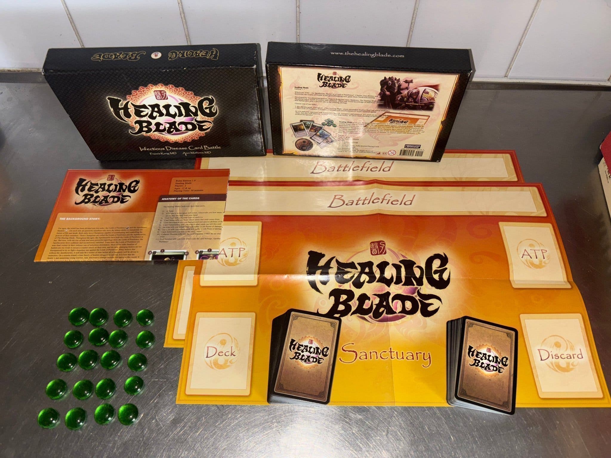 Healing Blade: Infectious Disease Card Battle -.. | Köp på Tradera ...