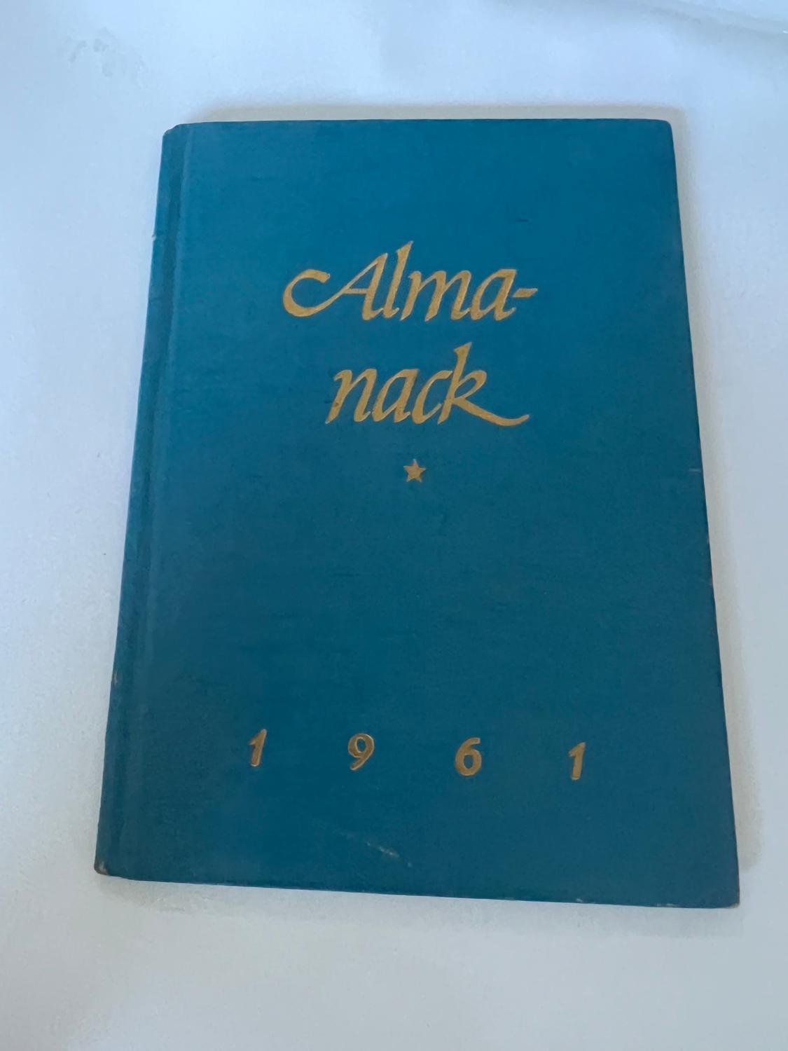 1961 Almanacka. Almanack we foto för skick | Köp på Tradera (546562496)