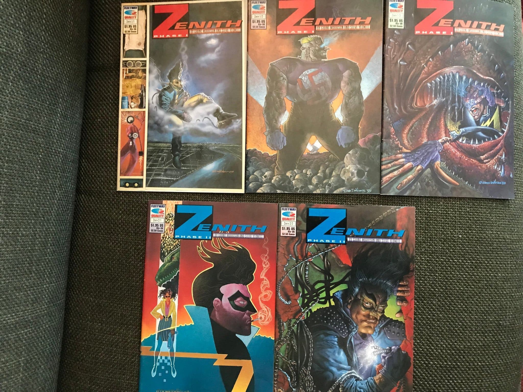 5 nr av ZENITH Grant Morrison och Steve Yeowell | Köp på Tradera ...