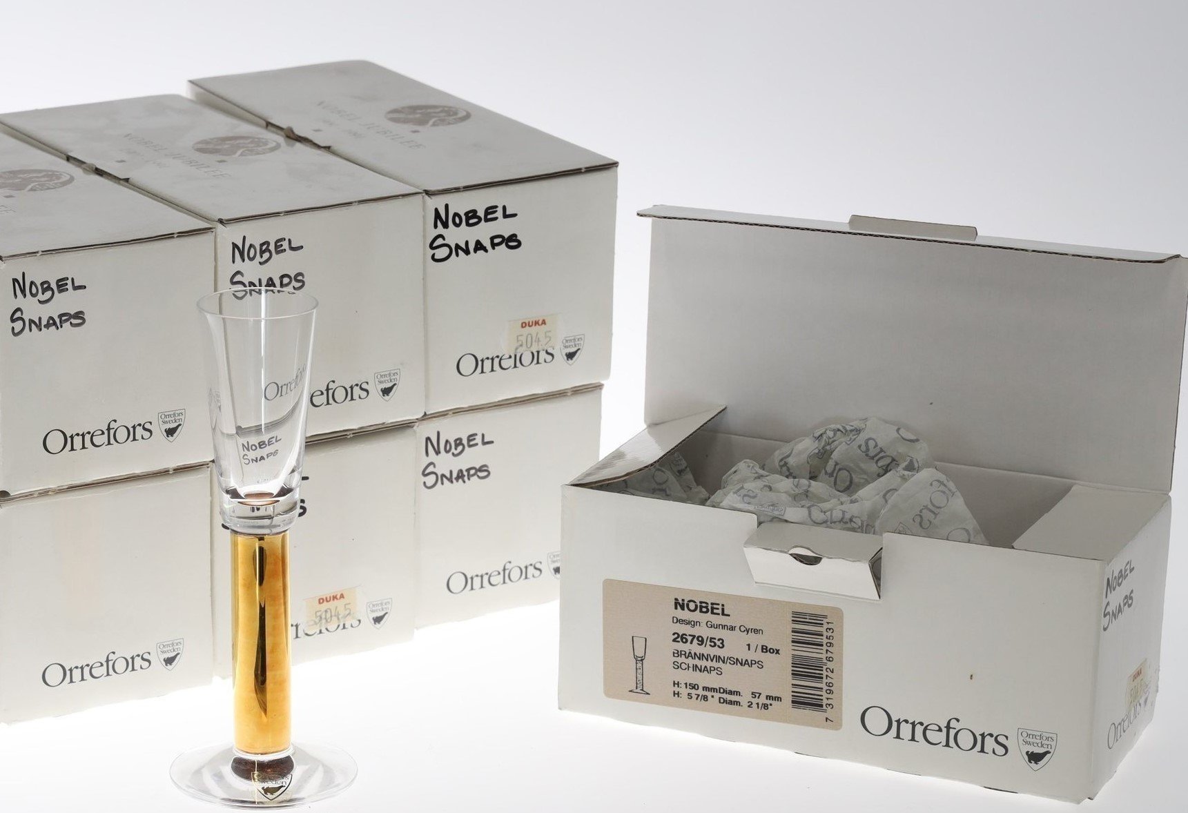 4 Nobel 'Classic Original Snaps' Orrefors Gunna.. | Köp på Tradera ...