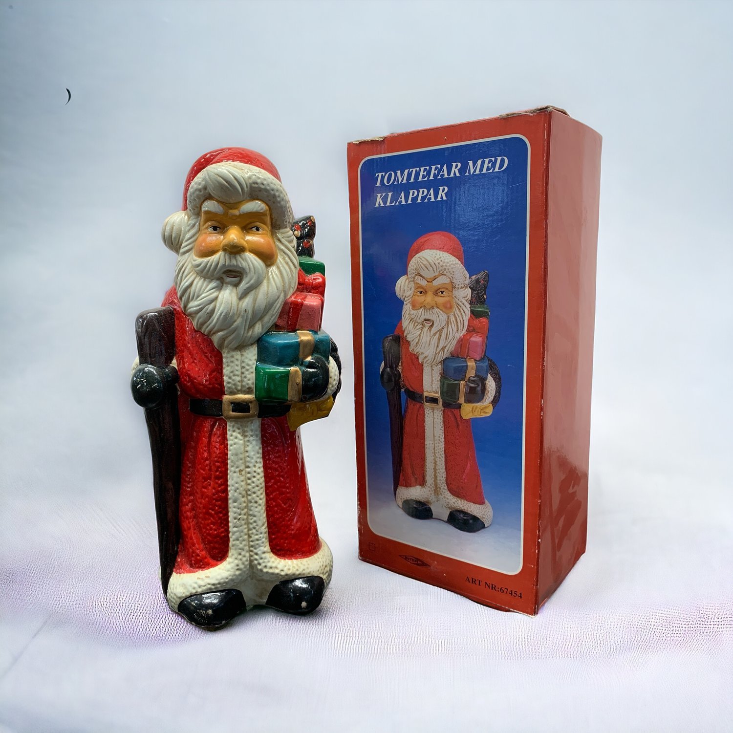 Tomte Tomtefar med Klappar Jul Chri.. | Köp från Footly på Tradera ...