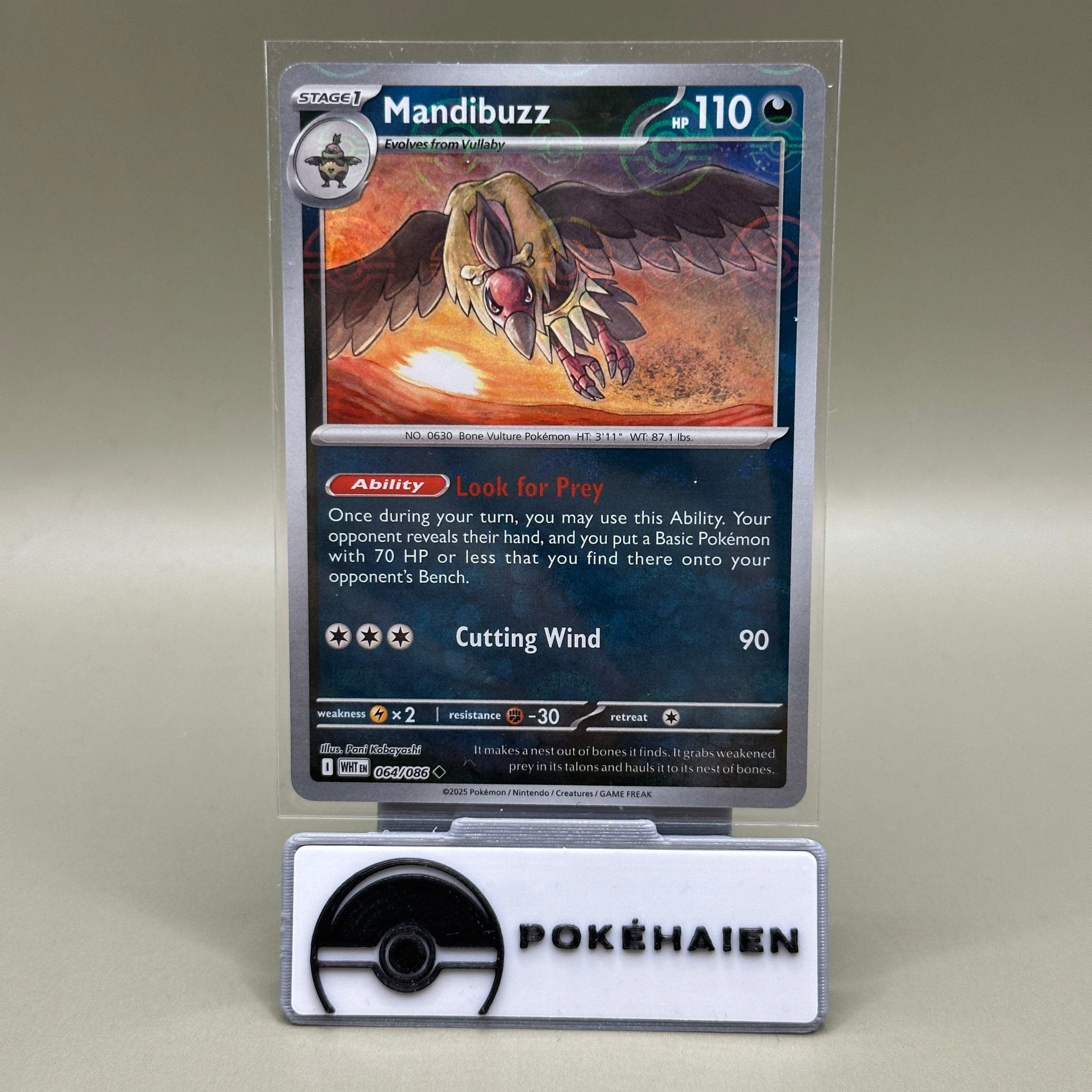 Mandibuzz • 064/086 • Poké Ball • (WHT) White F.. | Köp på Tradera (691694454)