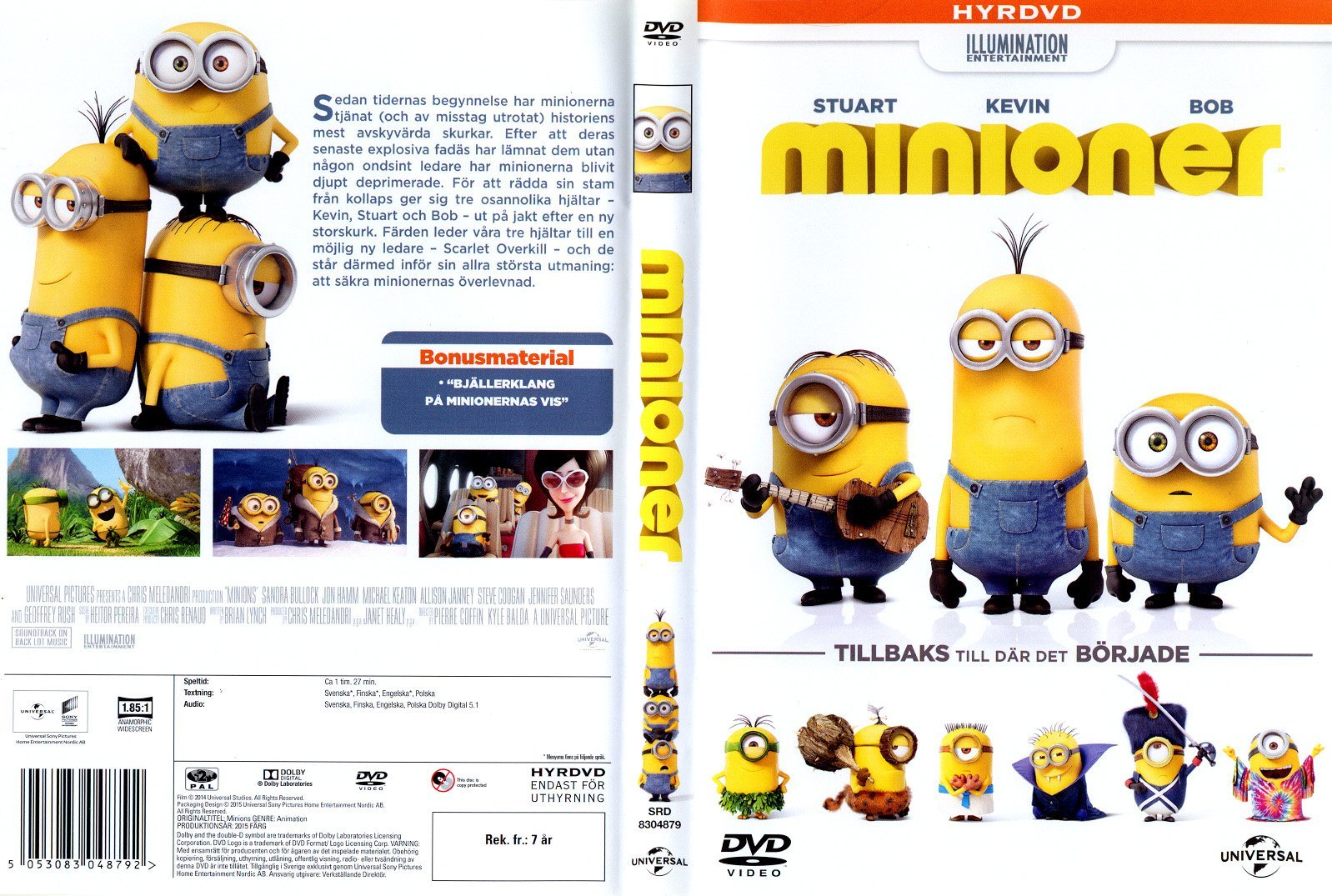 Se produkter som liknar Minioner / Minions – 2015 – R.. på Tradera ...