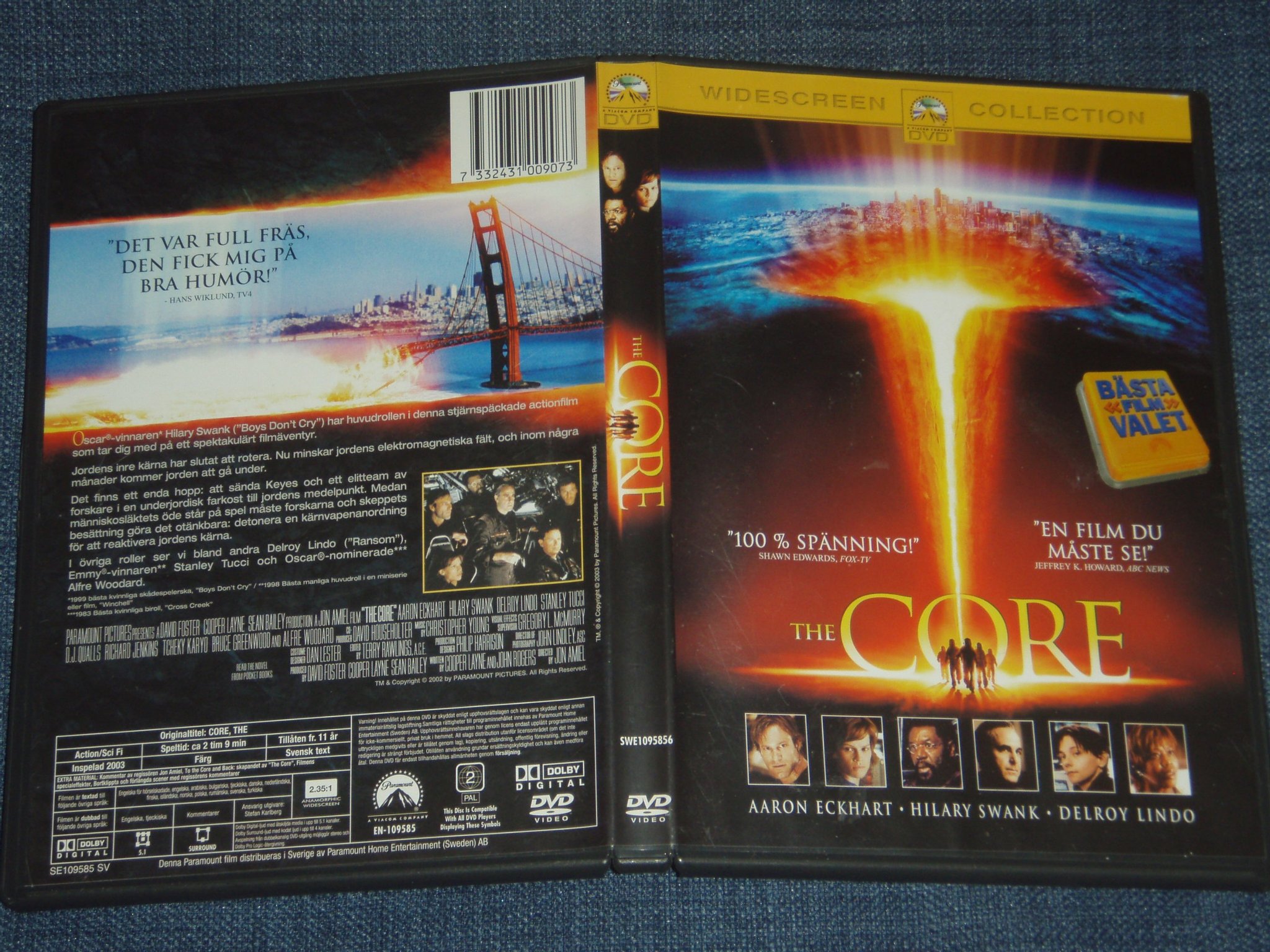 Se produkter som liknar The Core DVD Engelskt Ljud Sv.. på Tradera ...