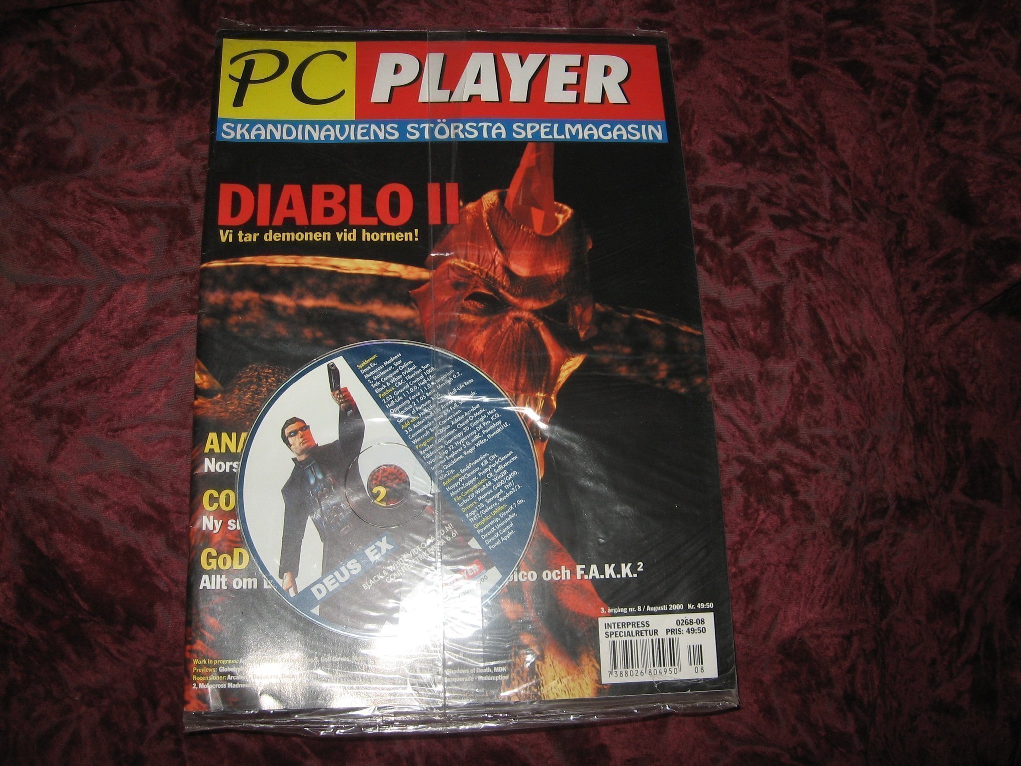 Se produkter som liknar PC PLAYER - DATORSPEL - NR 8/.. på Tradera ...