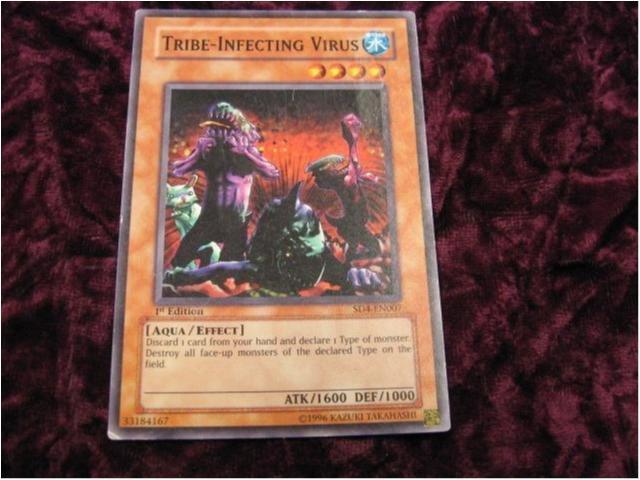 YU-GI-OH TRIBE-INFECTING VIRUS SD4-EN007 (128827112) ᐈ ghost 64 på Tradera