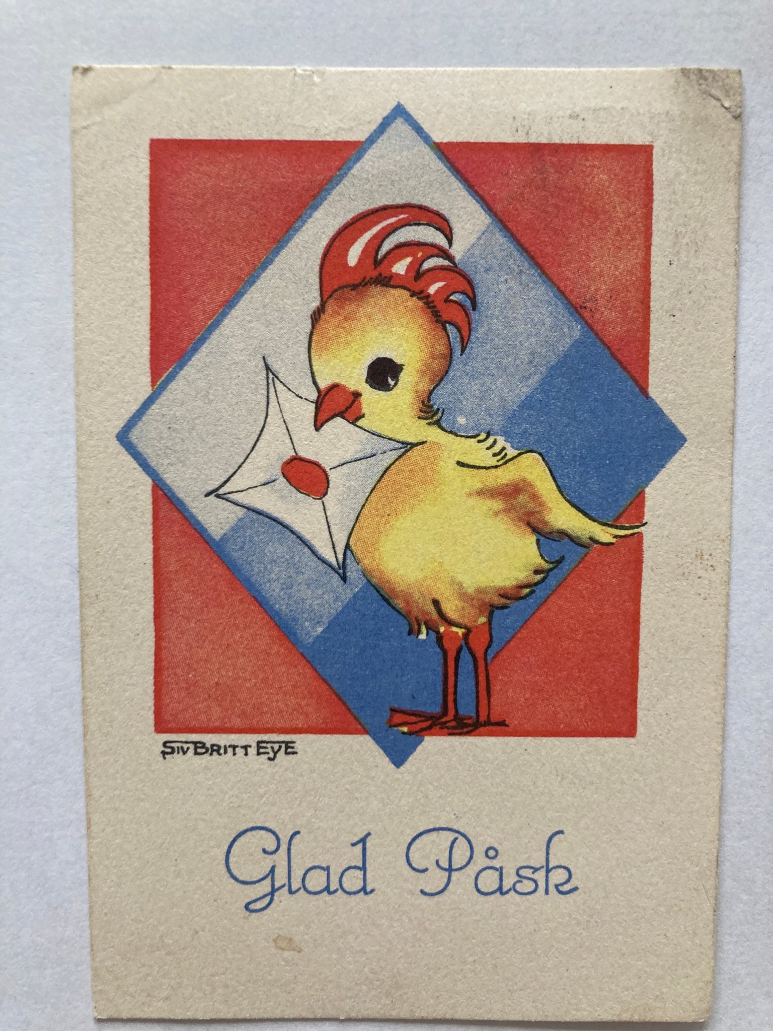 Se produkter som liknar Glad Påsk Kort Sivbritt Eye på Tradera (664004592)