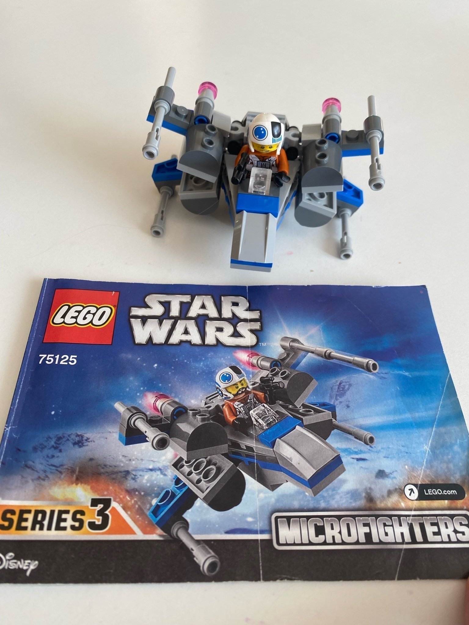 LEGO Star Wars 75125 X-Wing Fighter Microfighter | Köp på Tradera ...
