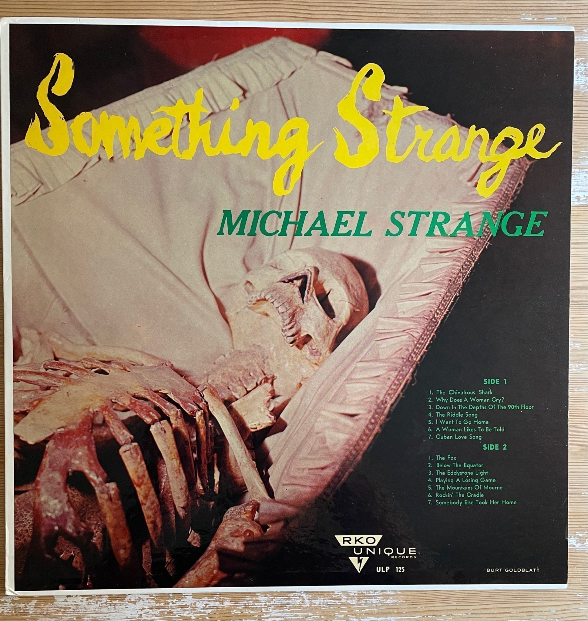 Michael Strange - Something Strange - Vinyl LP | Köp på Tradera (708443355)