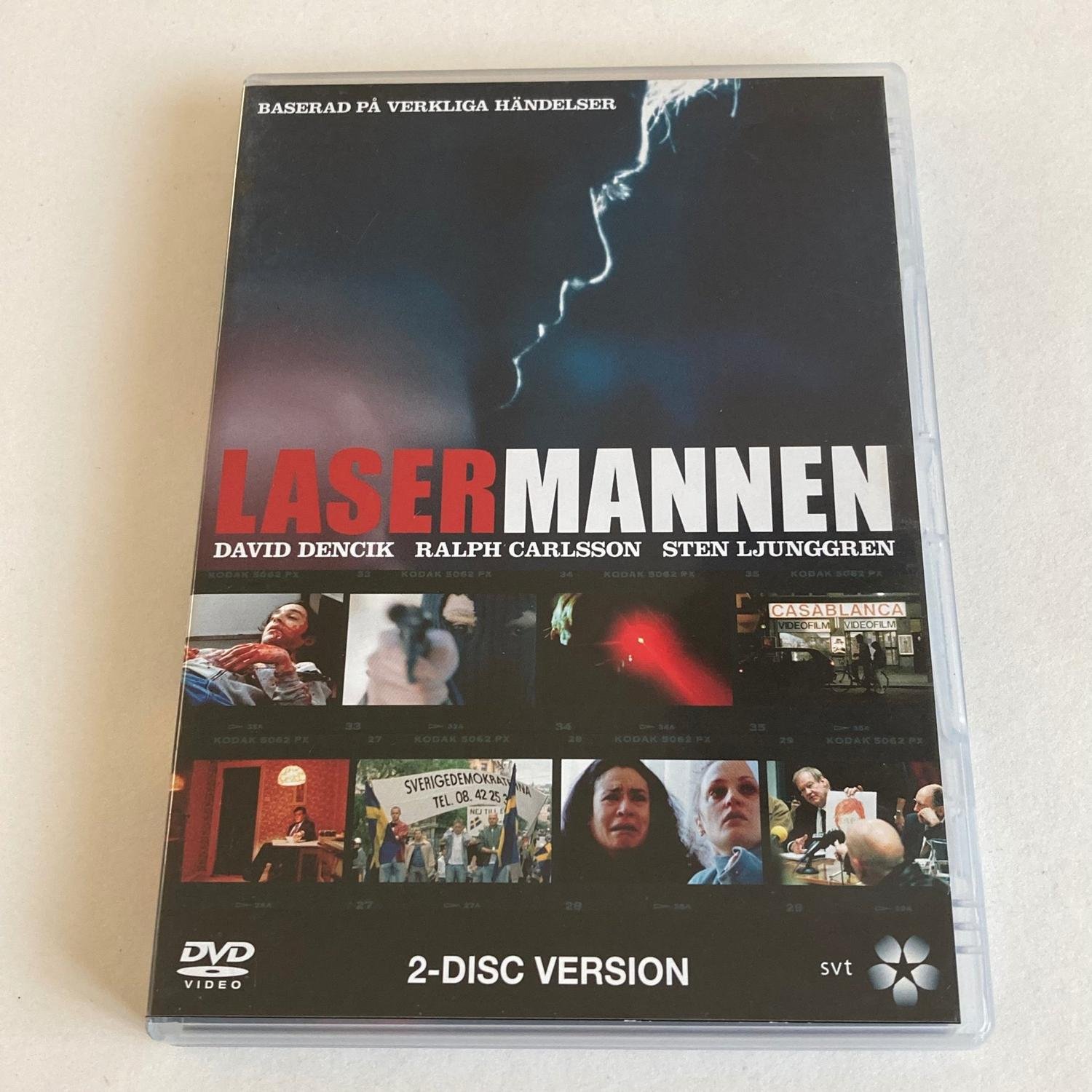 Lasermannen | DVD | Svensk Film 2 Disc | Köp på Tradera (659116472)