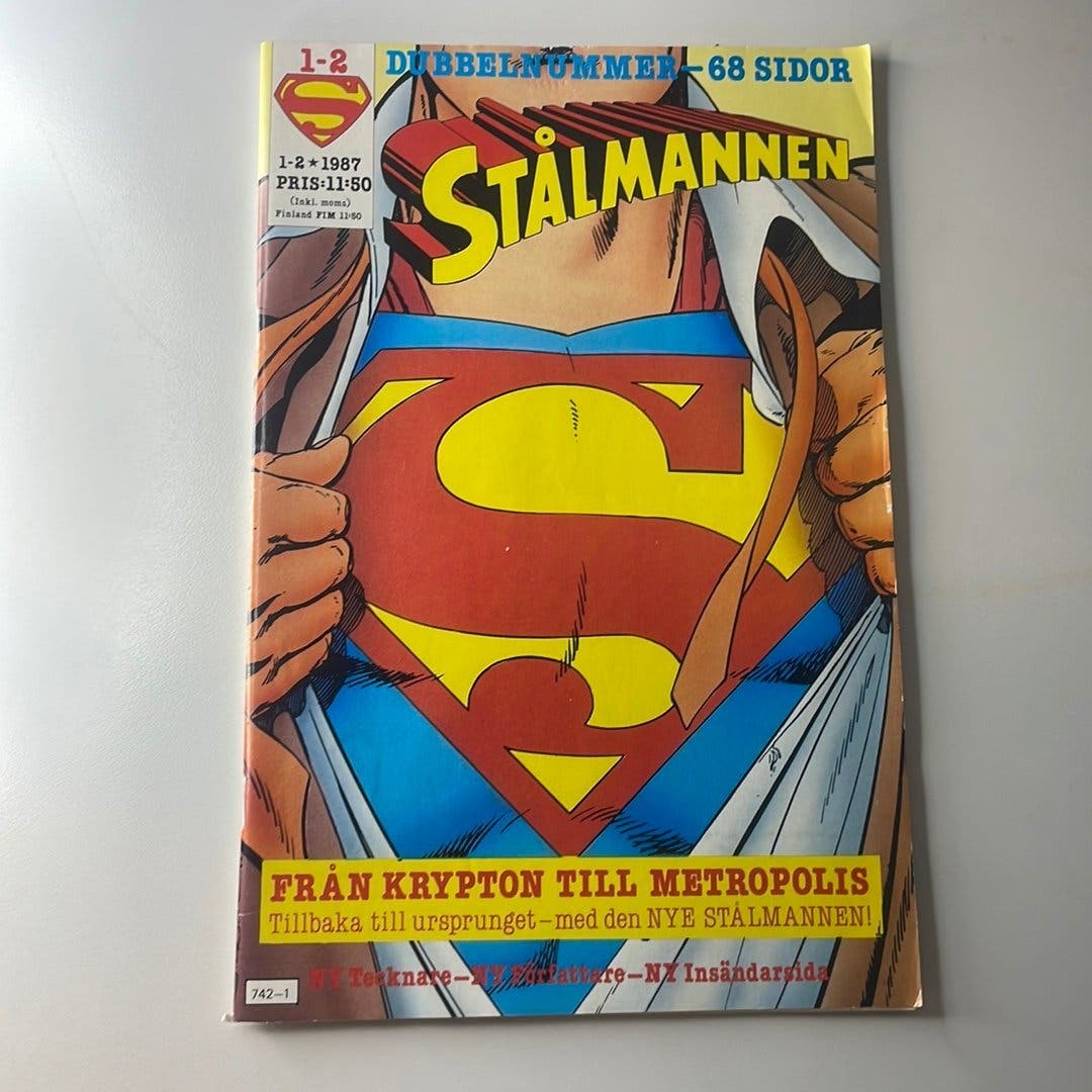 Se produkter som liknar Serietidning Stålmannen nr 1-.. på Tradera ...