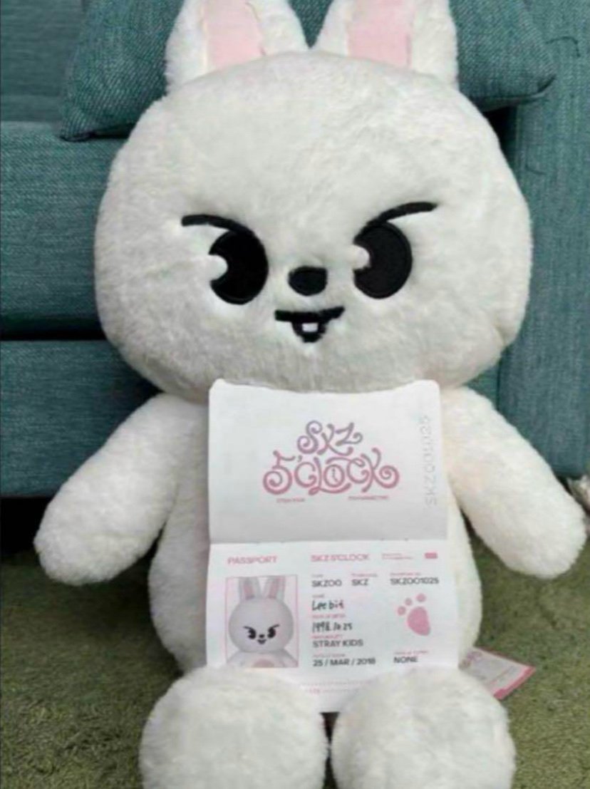 Stray Kids SKZOO Leebit Plush Doll 5’clock 60cm.. | Köp på Tradera ...