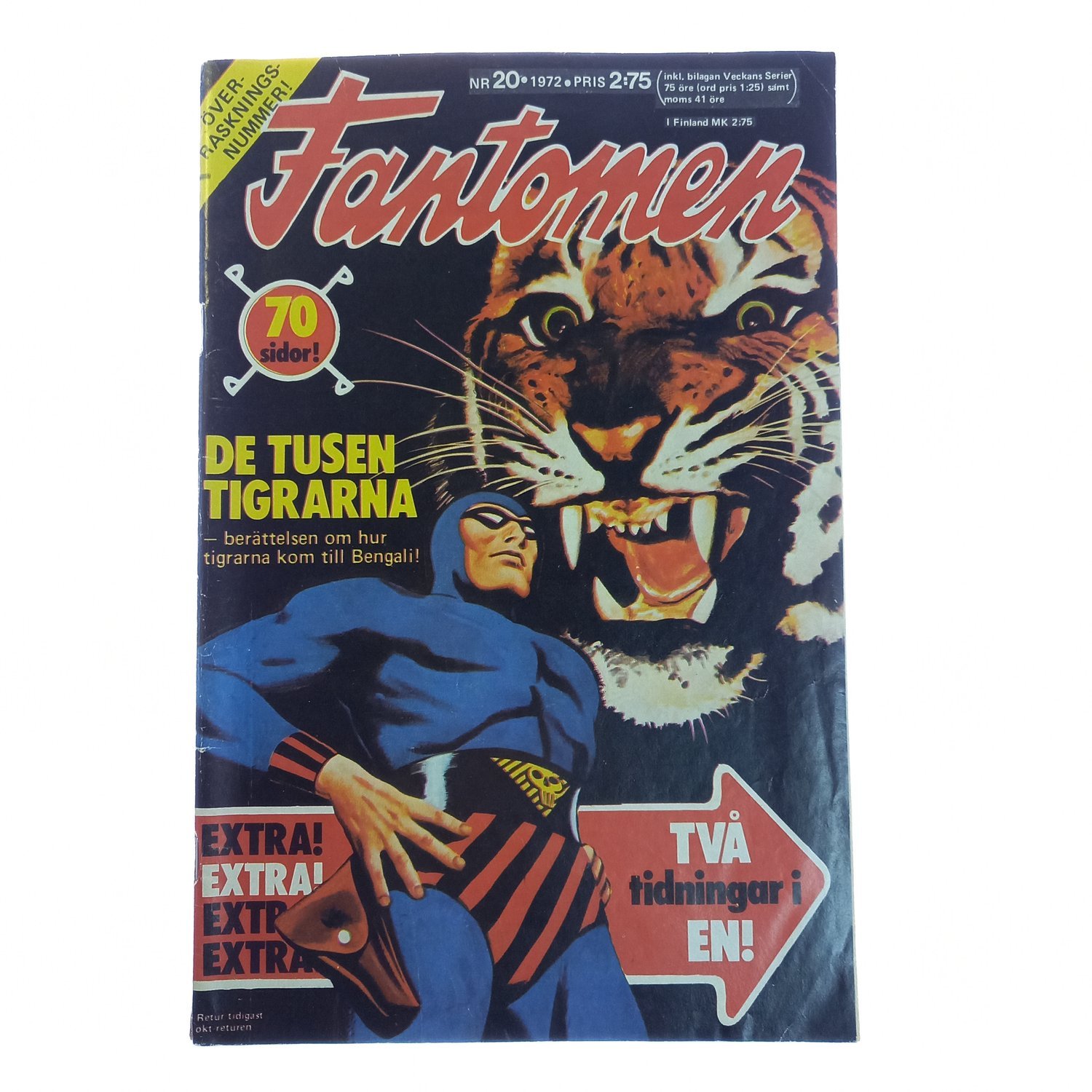 Fantomen - 1972 - NR 20 - Poster: George Best, .. | Köp på Tradera ...