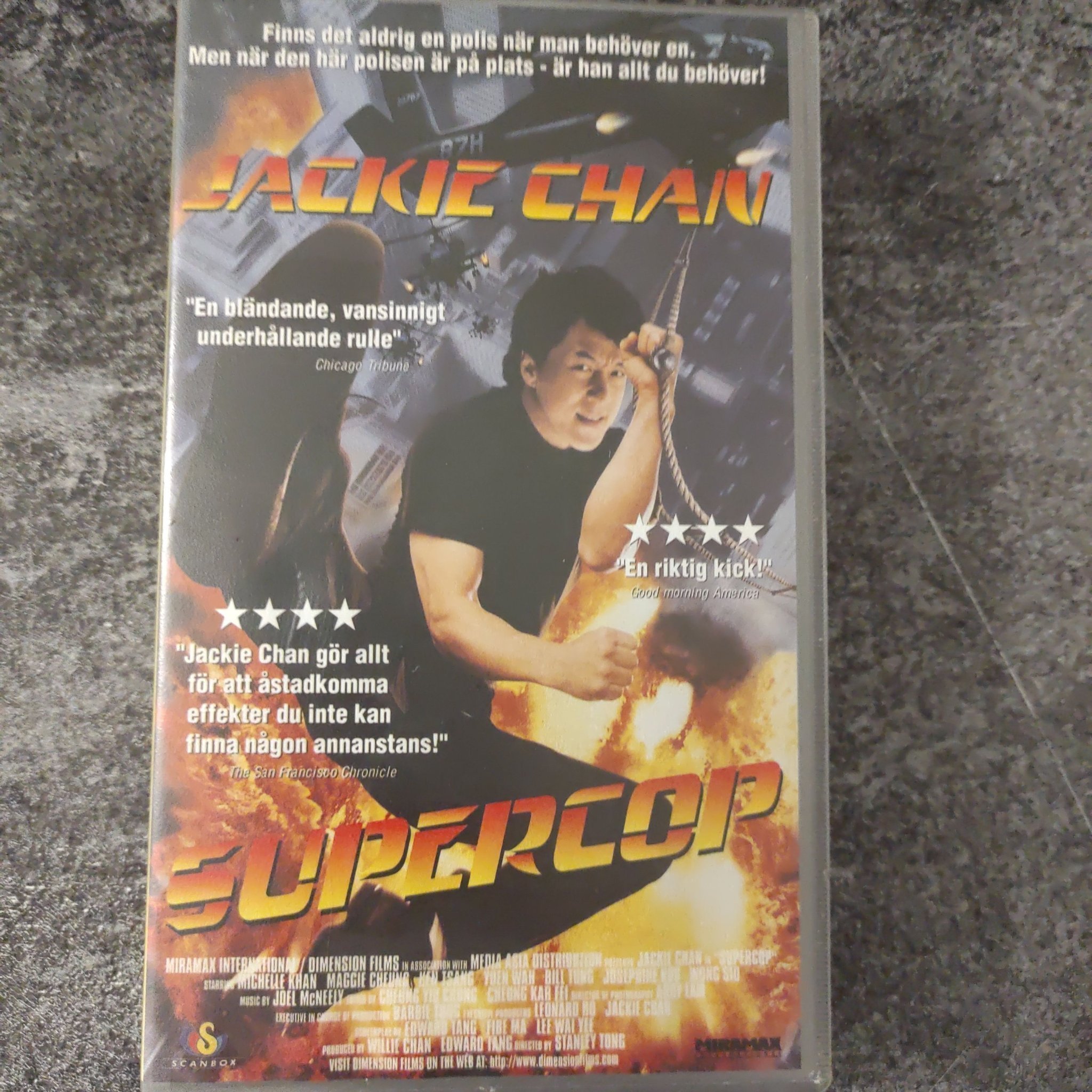 Supercop - Jackie Chan - VHS | Köp på Tradera (709635406)