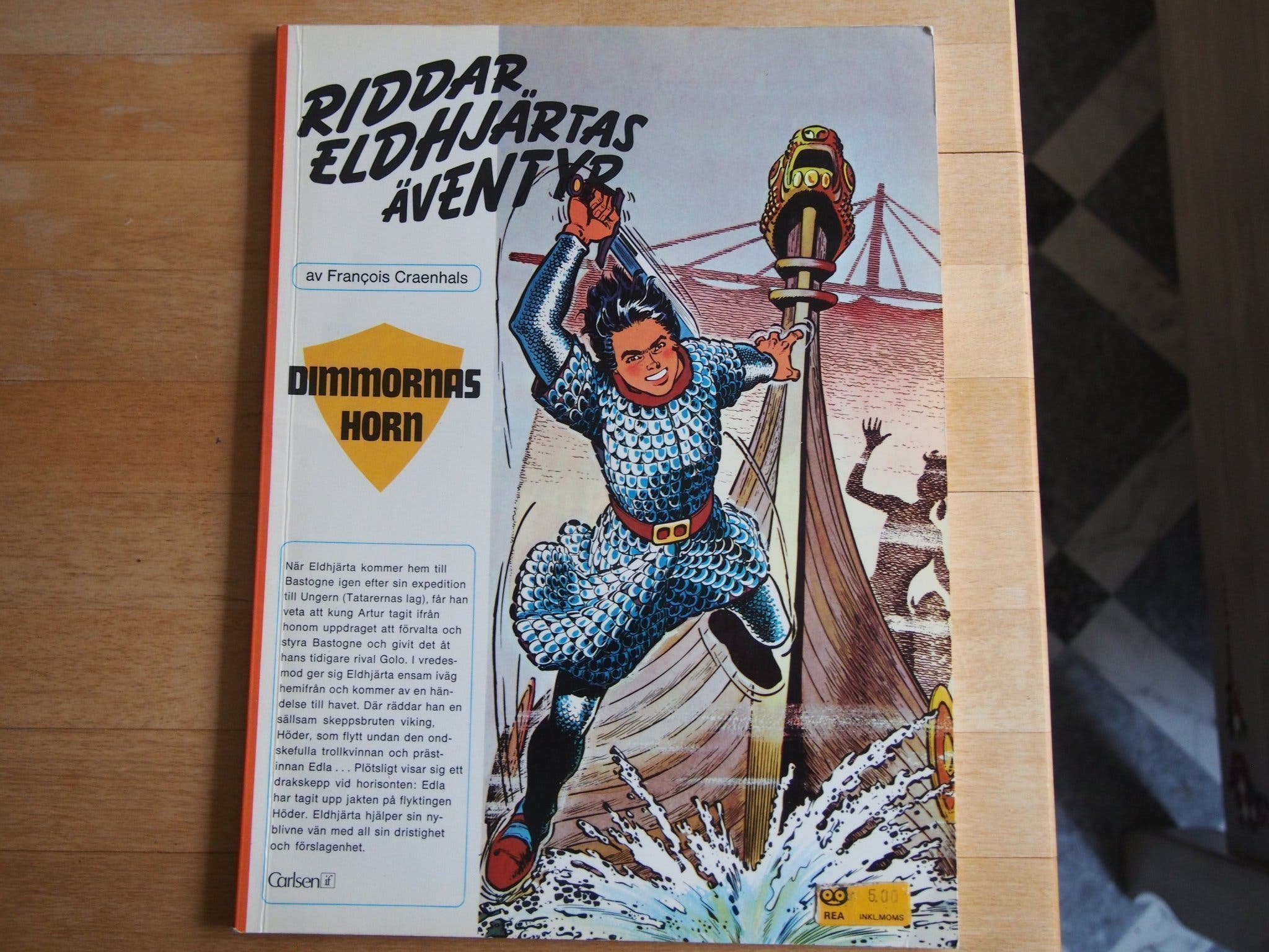 Riddar Eldhjärtas Äventyr: Dimmornas Horn 1976 .. | Köp på Tradera ...