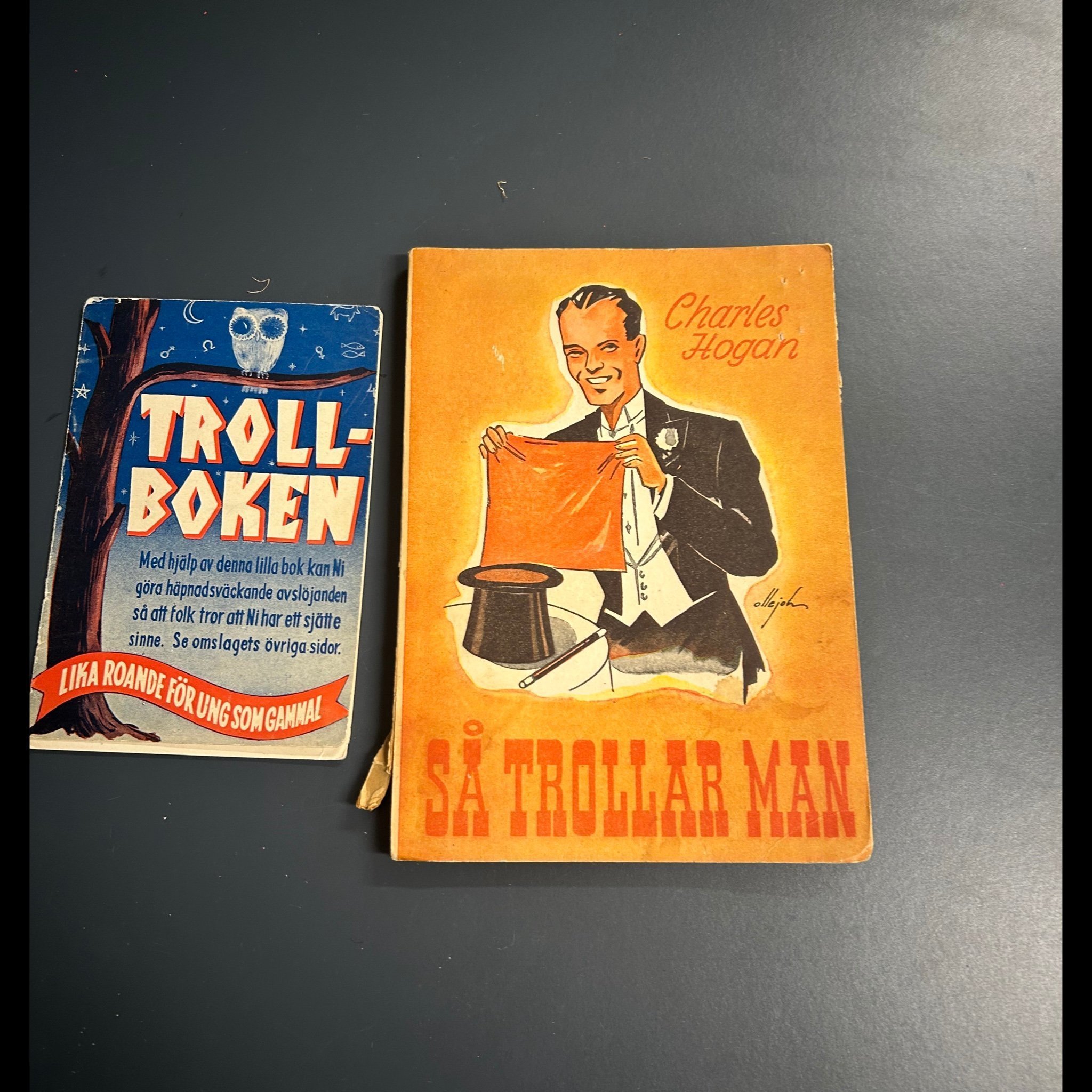 Troll-Boken och Så Trollar Man - Charles Hogan | Köp på Tradera (714116134)