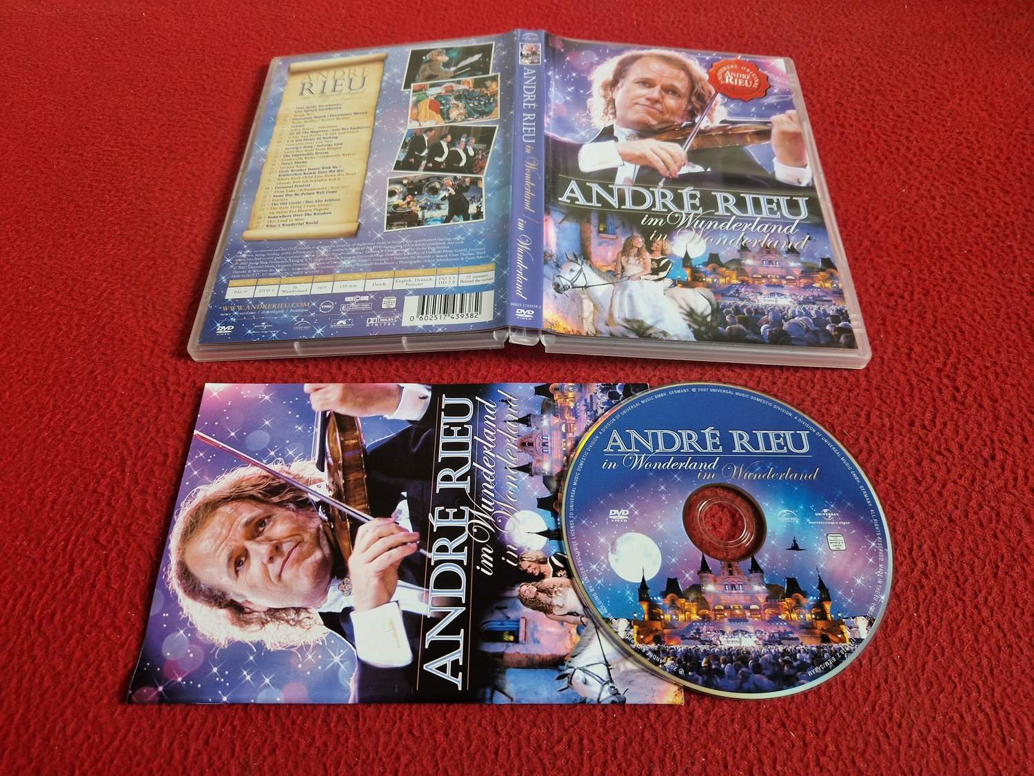 Se produkter som liknar ANDRE RIEU IN WONDERLAND DVD på Tradera (696046610)
