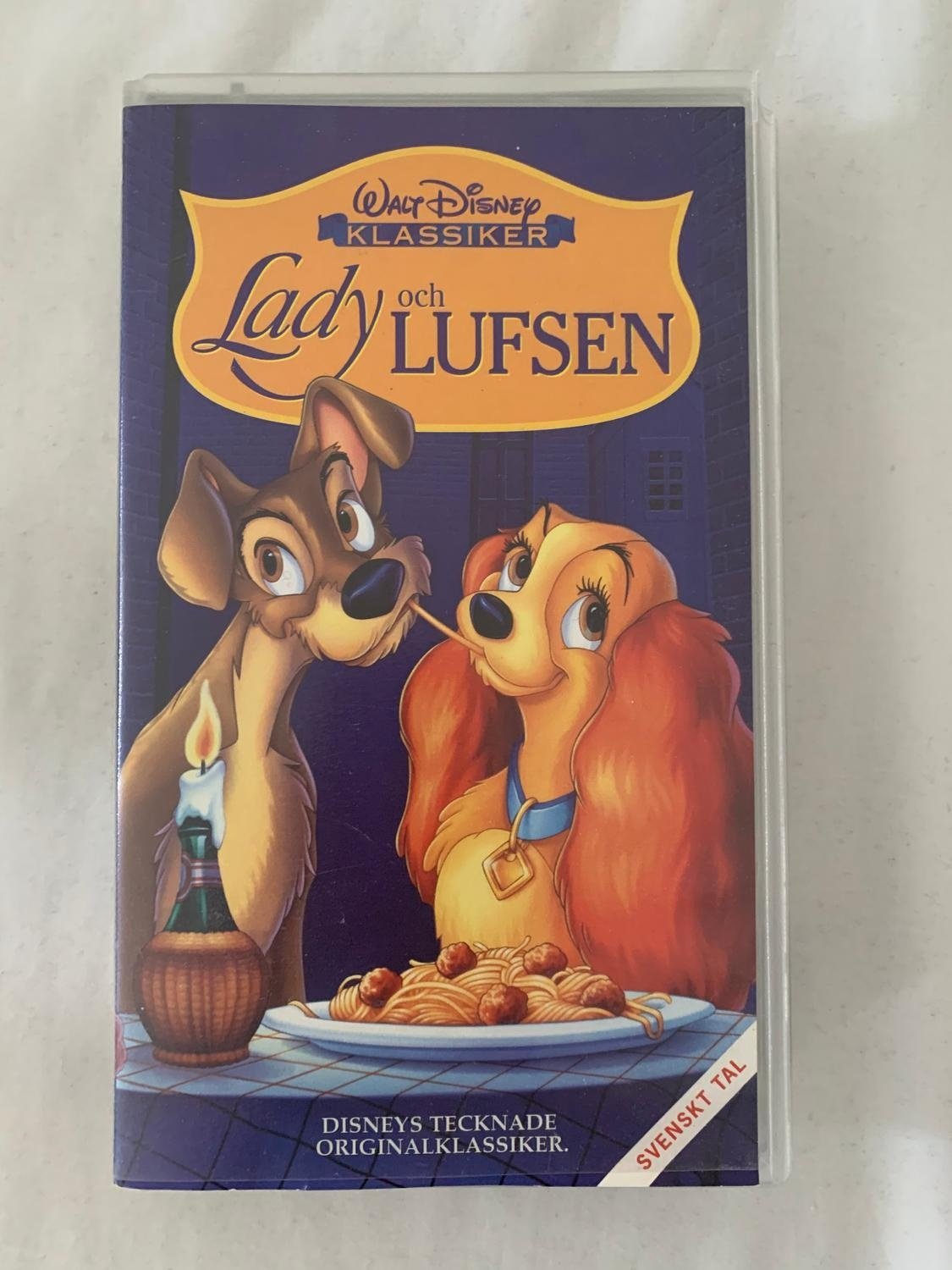 LADY OCH LUFSEN - VHS - DISNEY - S.. | Köp från Finelle på Tradera ...