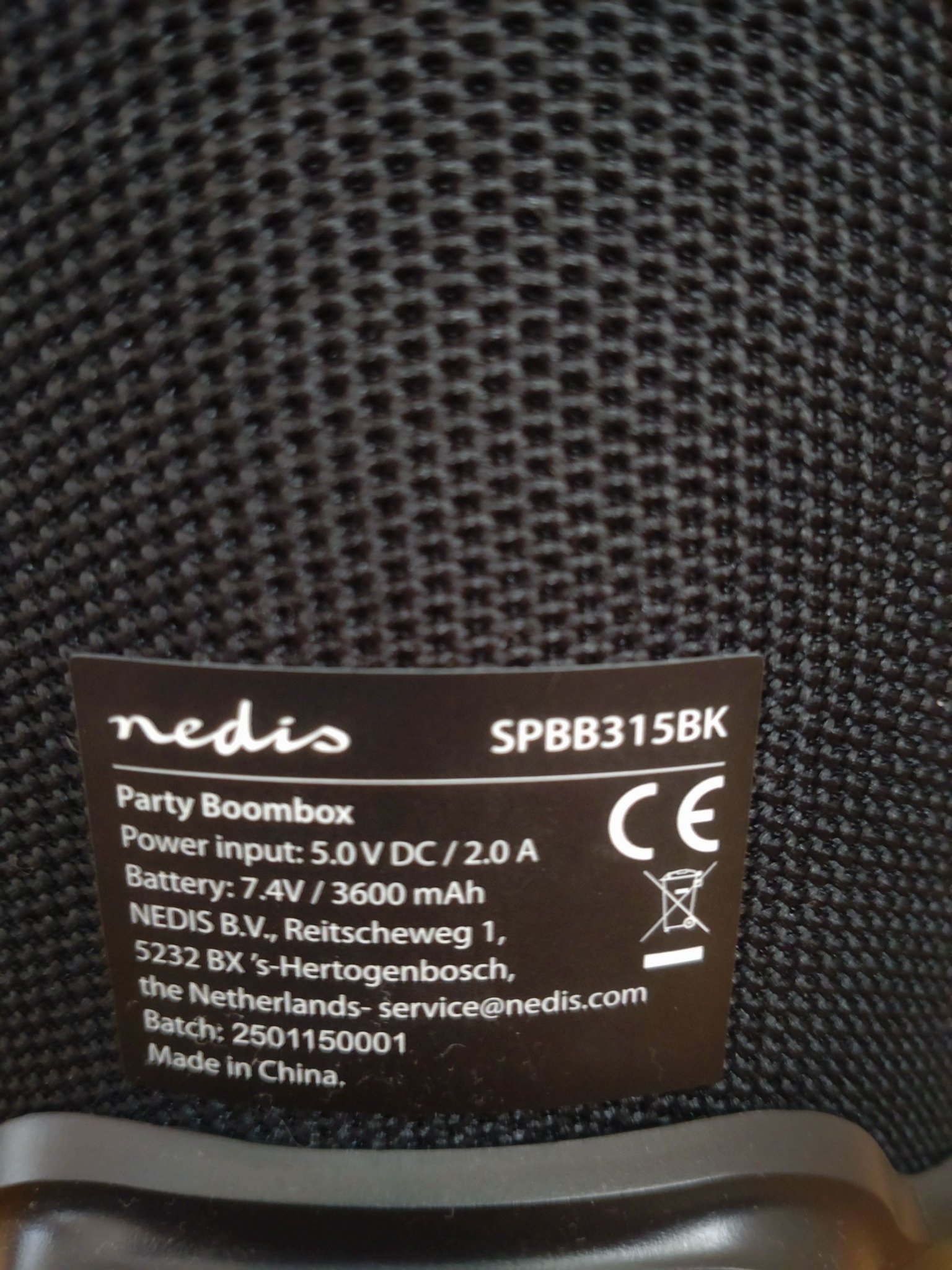 Nedis Party Boombox i bra skick | Köp på Tradera (711515387)