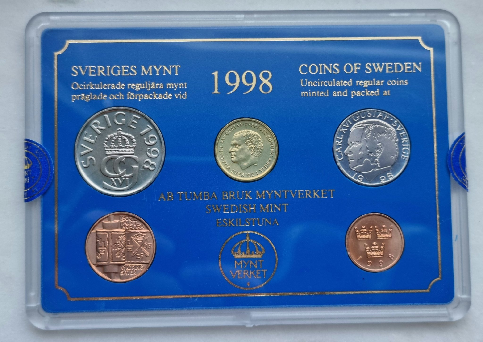 Se produkter som liknar Sveriges Mynt 1998 Myntverket.. på Tradera ...