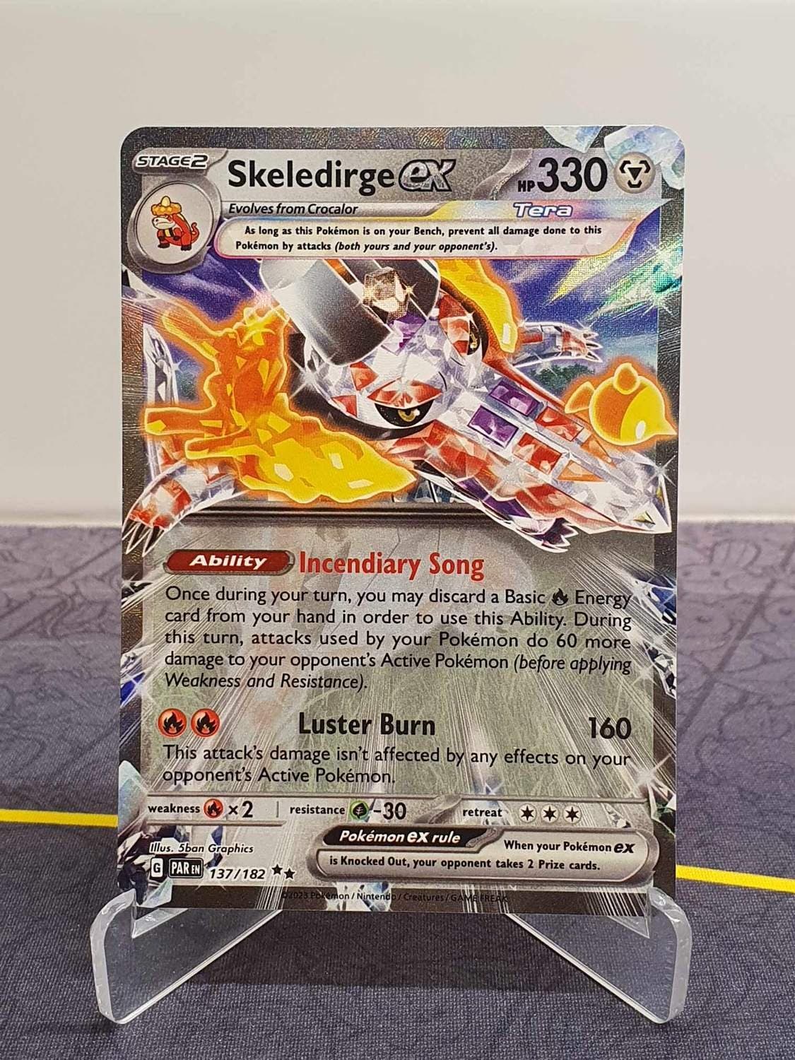 SKELEDIRGE EX 137/182 - Double Rare - Paradox R.. | Köp på Tradera ...