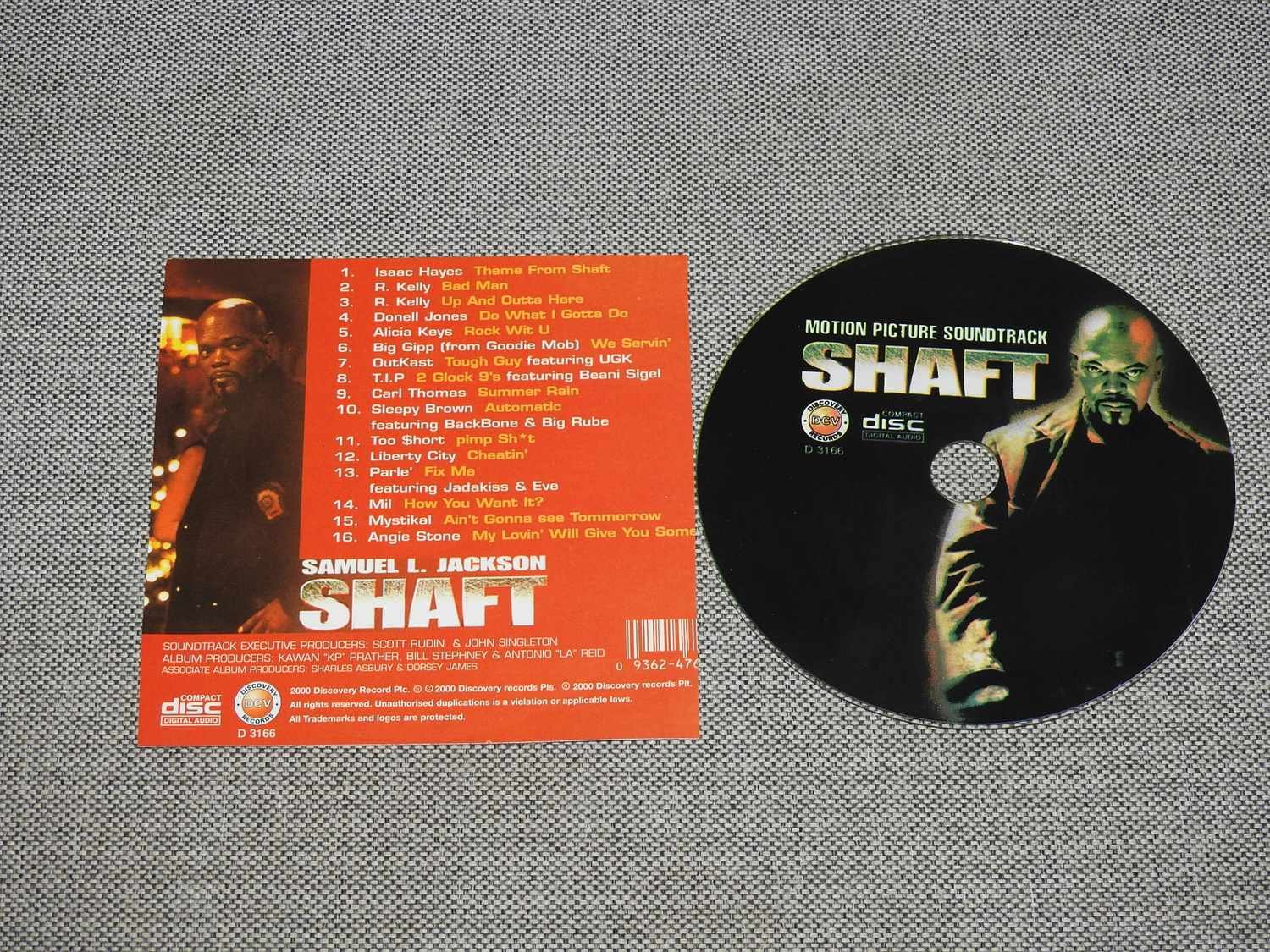 Shaft - Motion Picture Soundtrack CD (back + di.. | Köp på Tradera ...