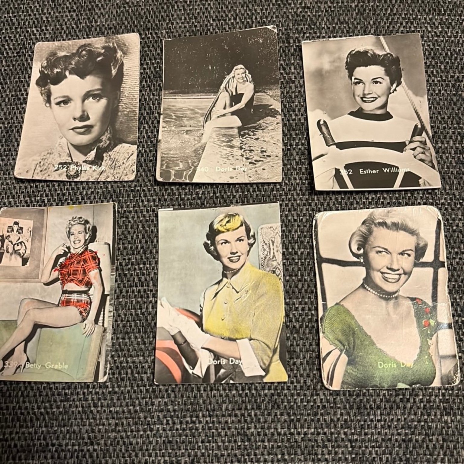 Filmstjärnor, Filmisar, Samlarbilder 6st olika .. | Köp på Tradera (696821307)