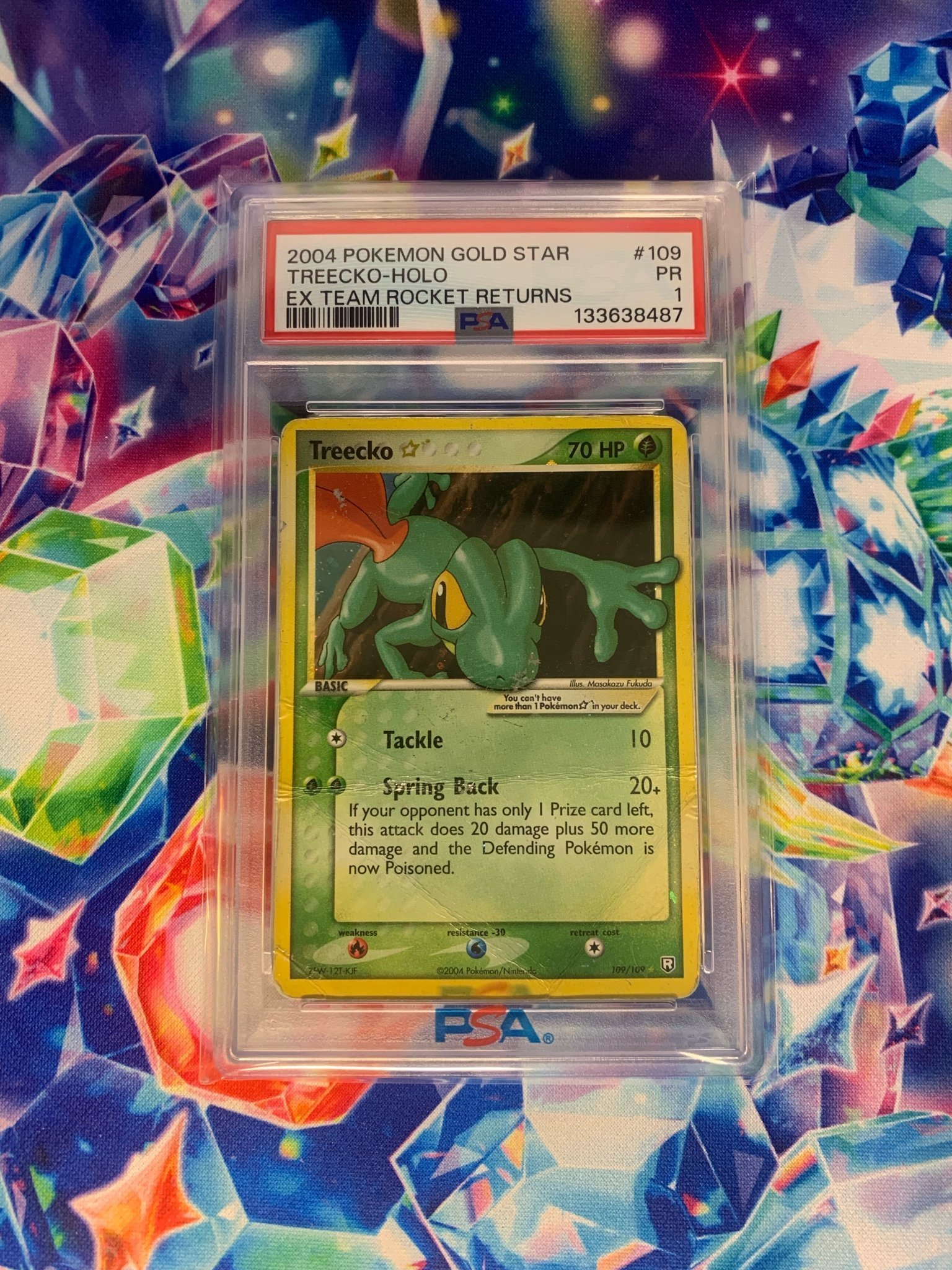 Treecko [Gold Star] #109 Pokemon .. | Köp från GZCards1 på Tradera ...