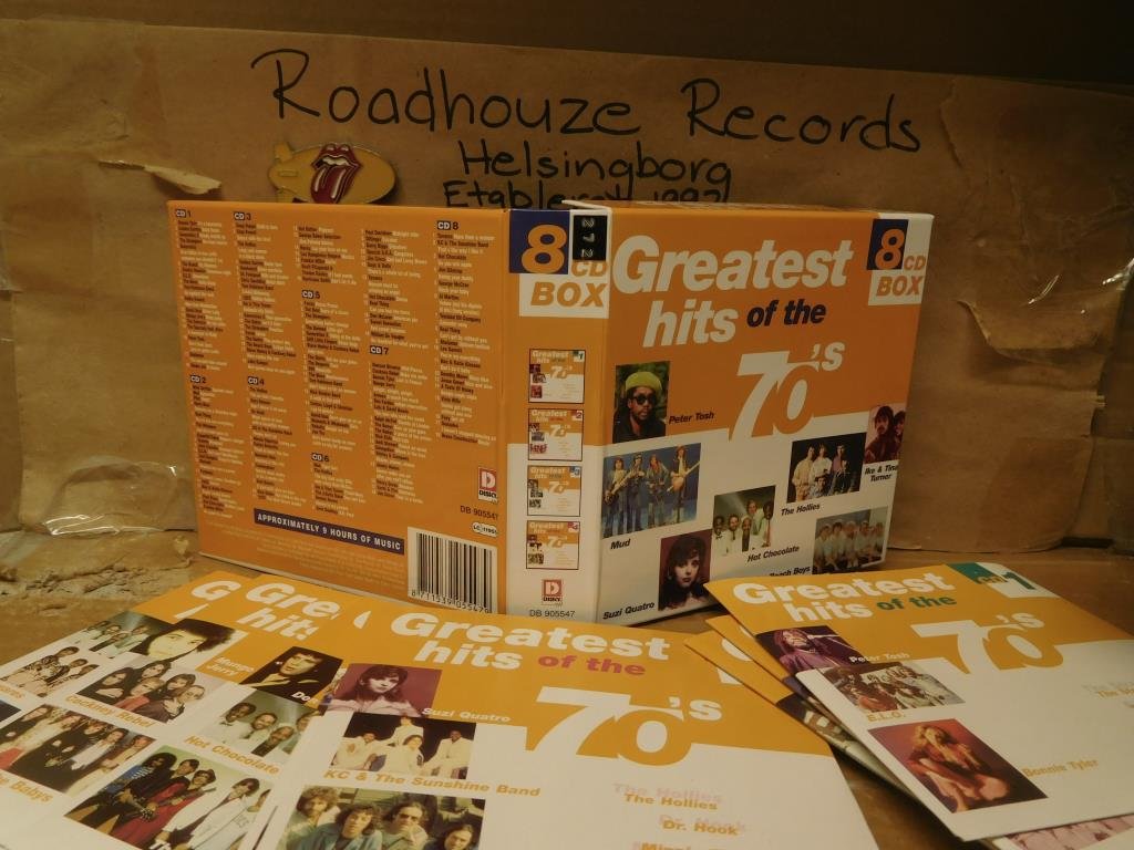 GREATEST HITS OF THE 70s - 8 -CD BOX (416904534) ᐈ roadhouze på Tradera