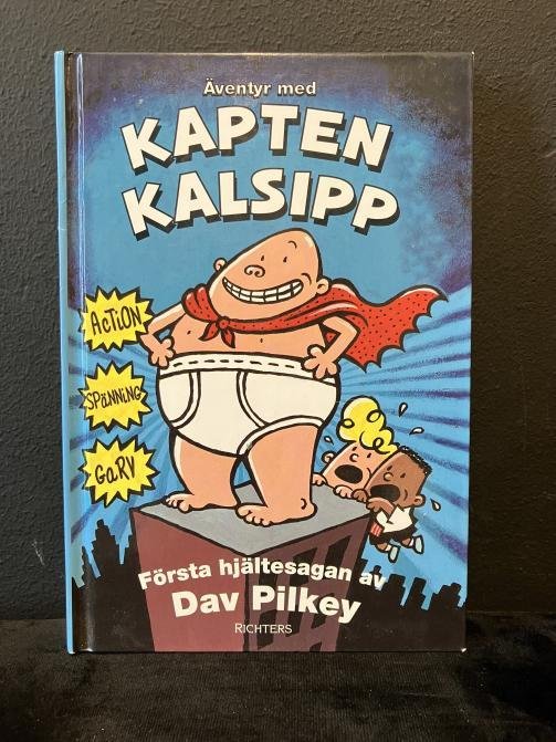 Bok - Äventyr med kapten kalsipp Av Dav Pilkey | Köp på Tradera (604624834)