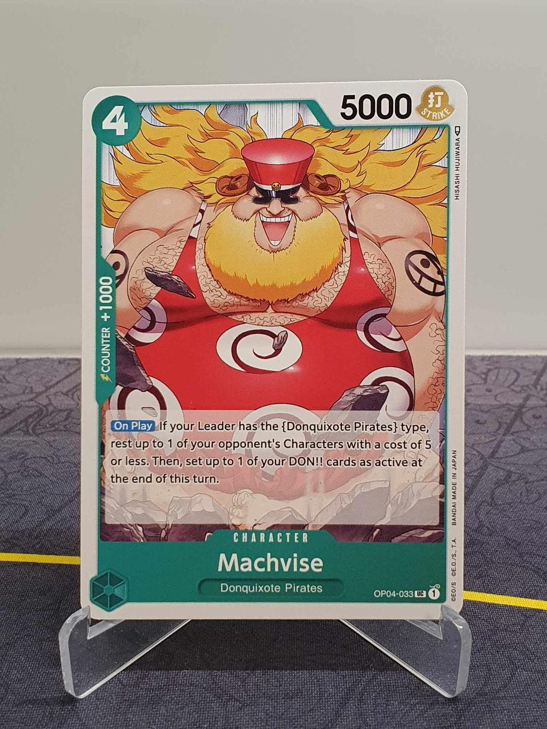 MACHVISE - Kingdoms of Intrigue - One Piece TCG | Köp på Tradera ...