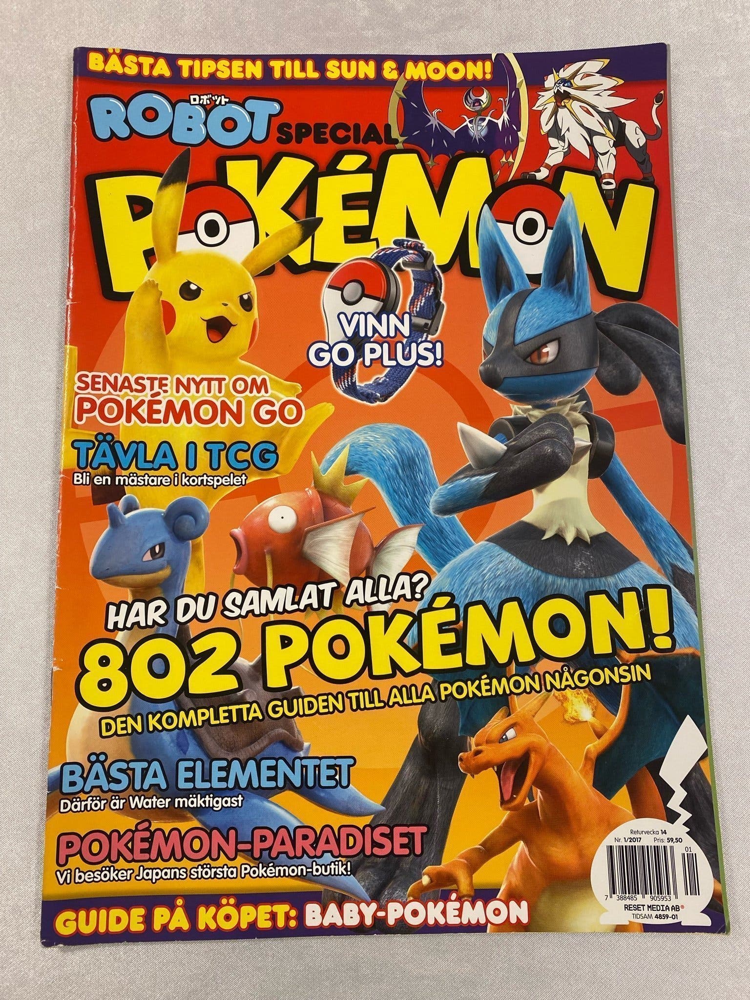 Se produkter som liknar Robot Special Pokémon - 2017 på Tradera (707461740)