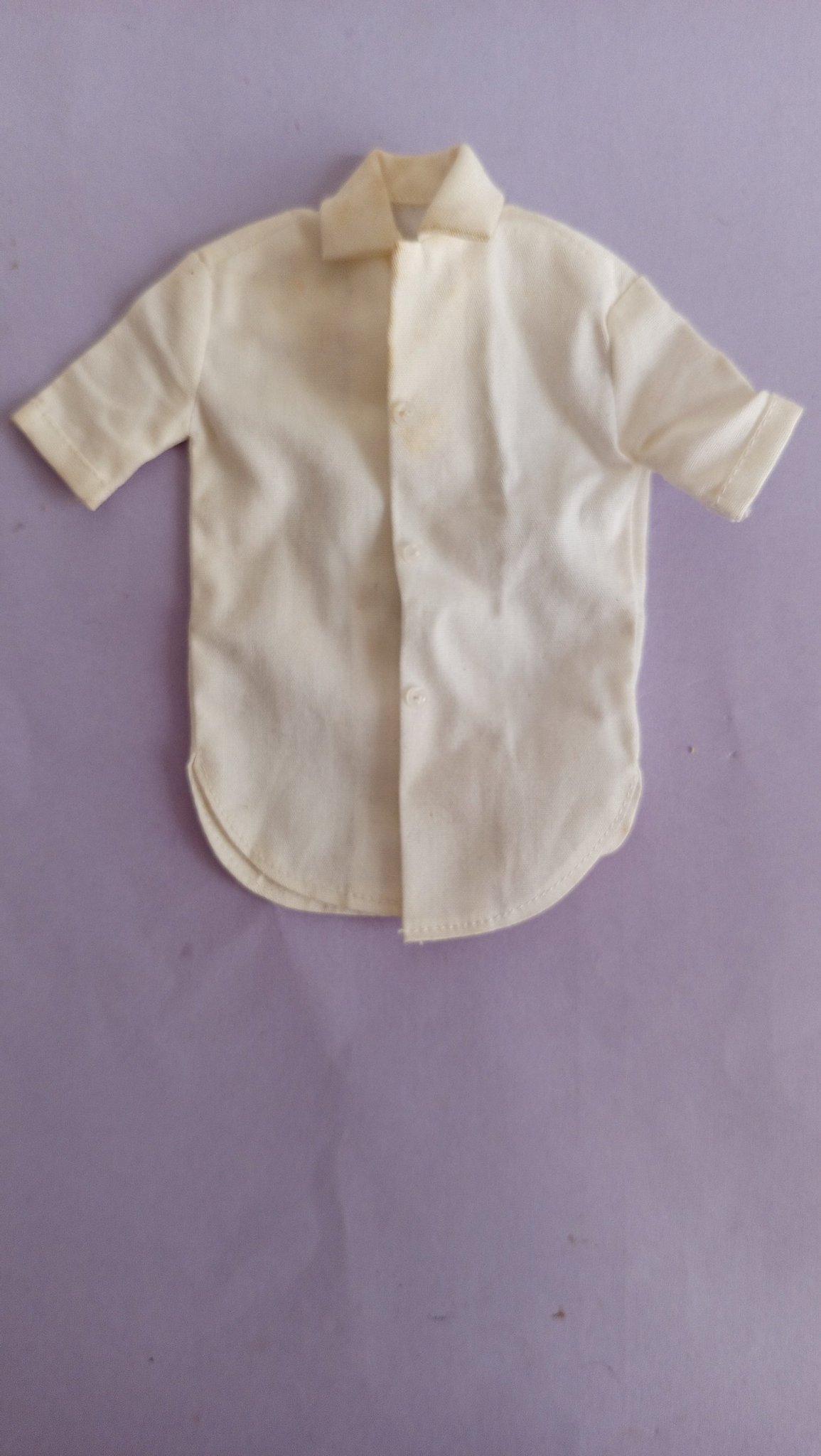 1960s Vintage Barbie Ken Doll White Shirt #1416.. | Köp på Tradera ...