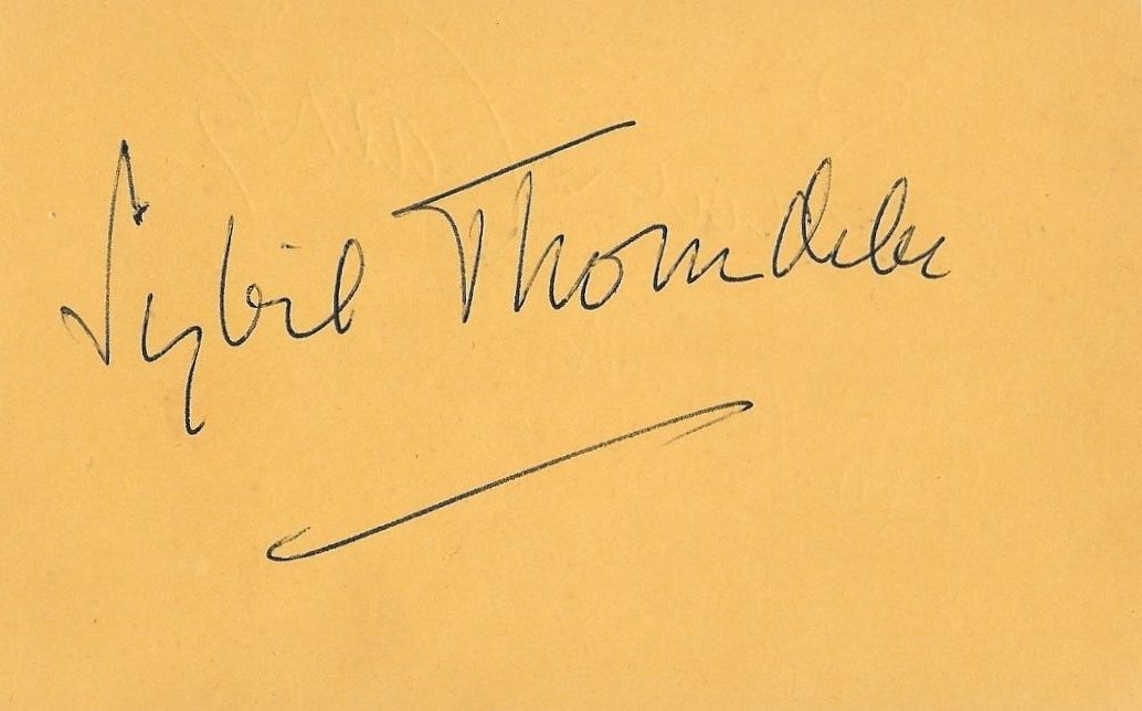 Sybil Thorndike - Skådespelerska | Köp på Tradera (629948568)