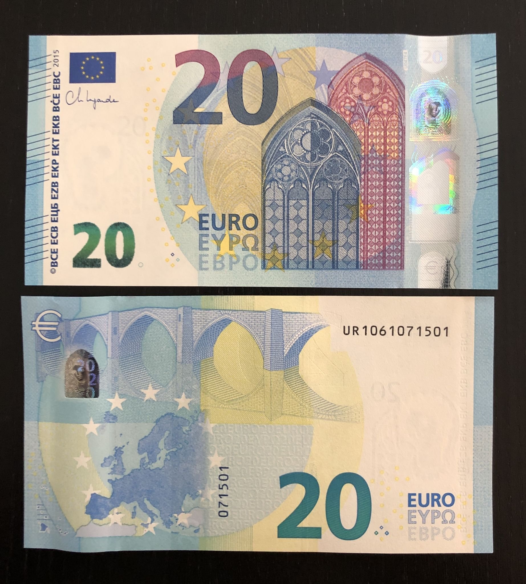 European Union 20 euro sedel 2.. | Köp från pesazadunia på Tradera ...
