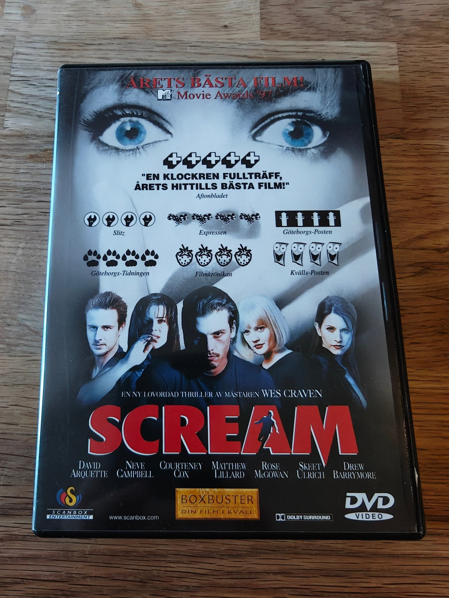 Scream - DVD (2001) Craven / Campbell + D. Arqu.. | Köp på Tradera ...