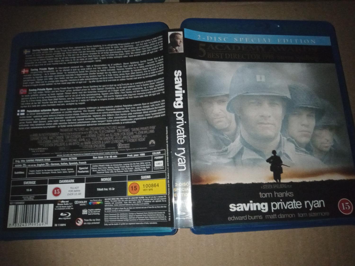 Saving Private Ryan (2-disc, Blu-ray), av Steve.. | Köp på Tradera ...