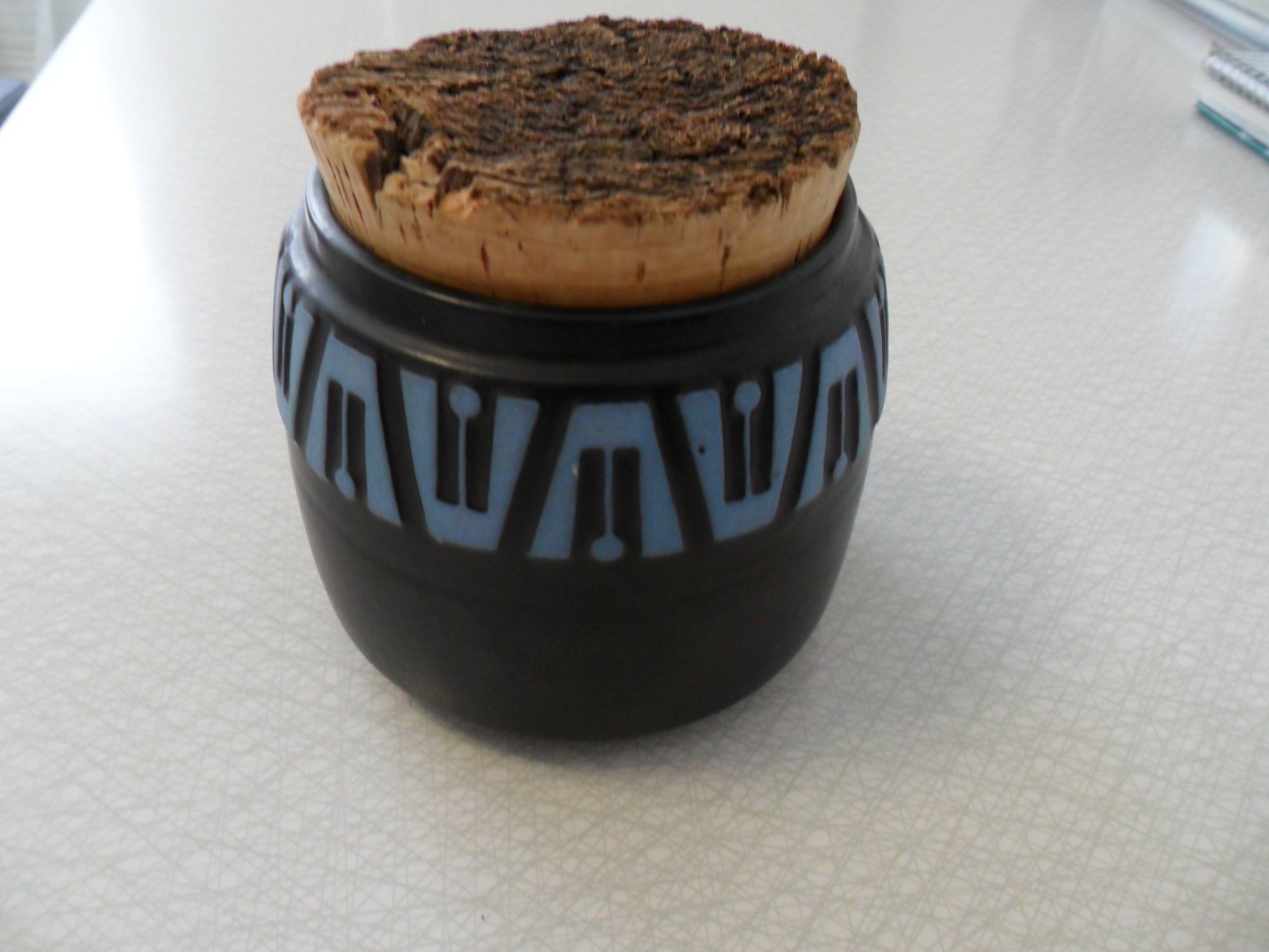 tobaks burk i keramik . Gabriel sweden . | Köp på Tradera (711374628)