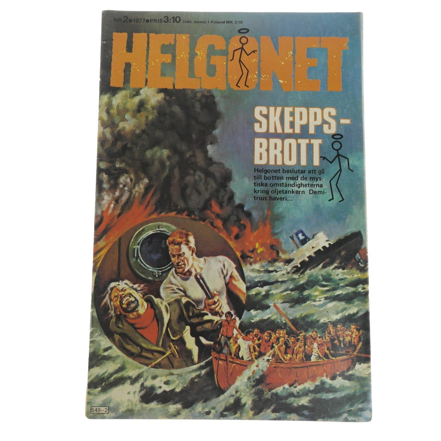 Helgonet - 1977 - NR 2 - Skeppsbrott | Köp på Tradera (691024062)
